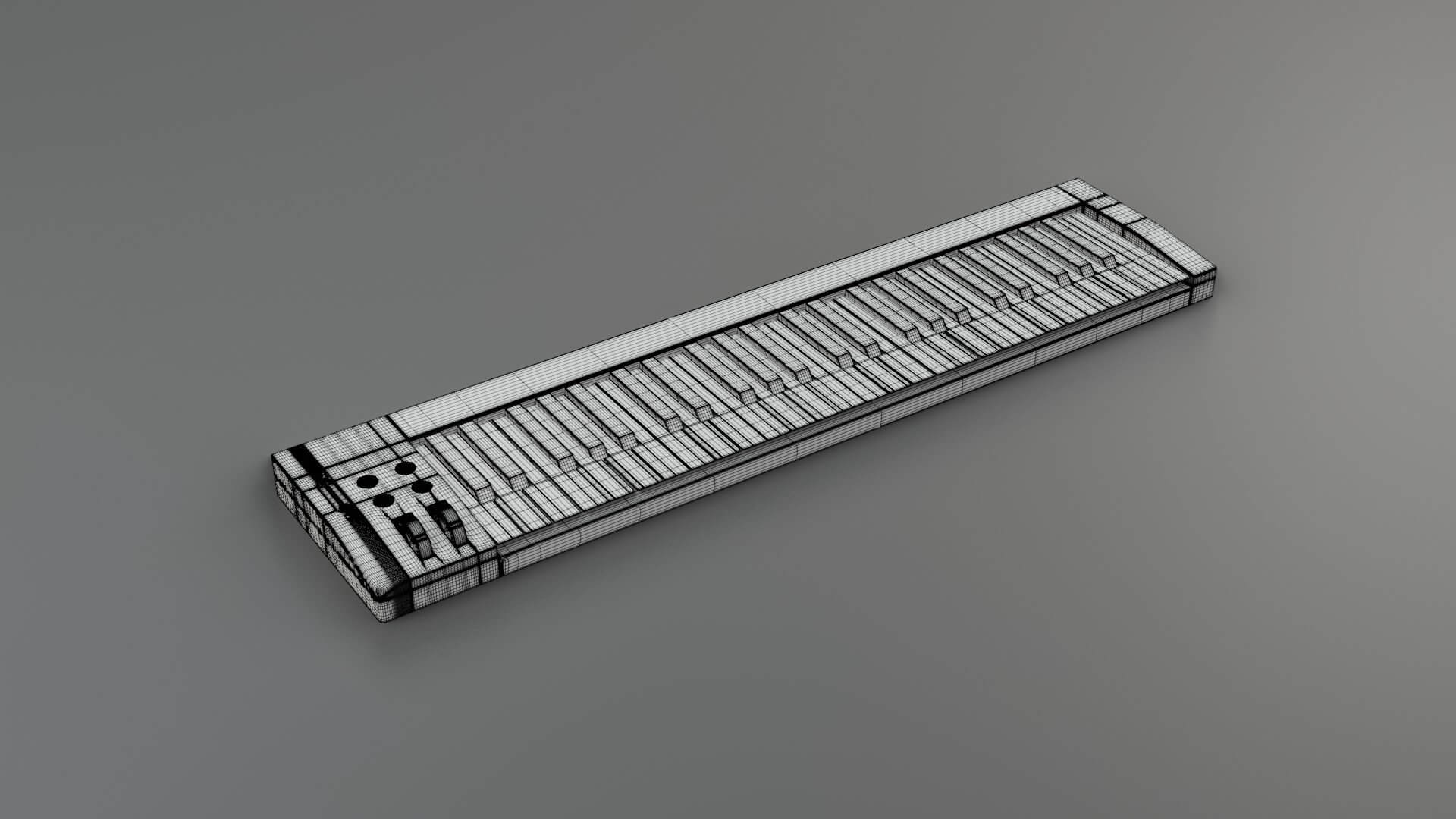 Nektar MIDI Piano - 3D Model by sathak