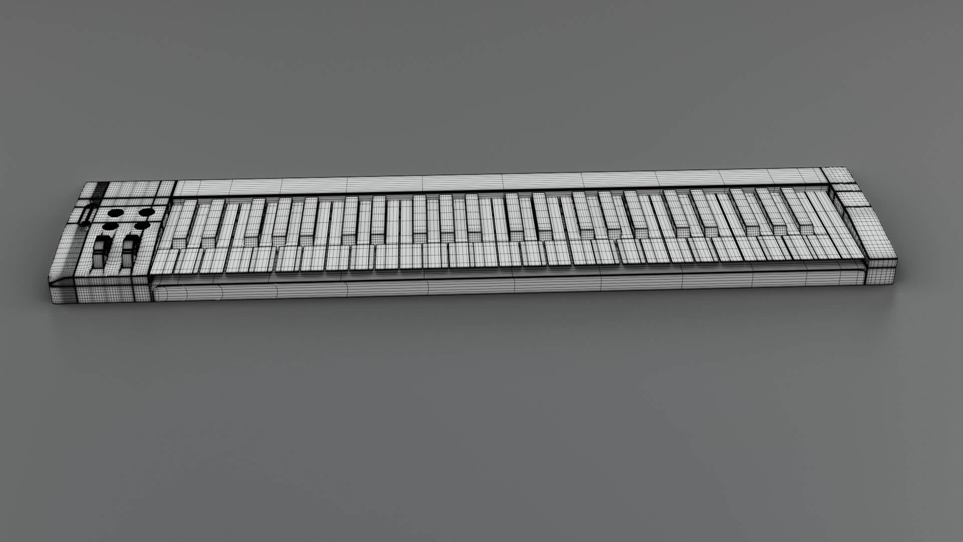 Nektar MIDI Piano - 3D Model by sathak