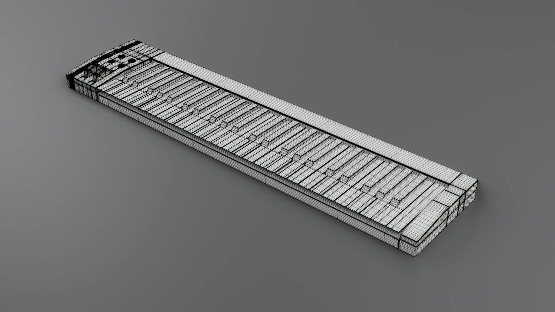 Nektar MIDI Piano - 3D Model by sathak