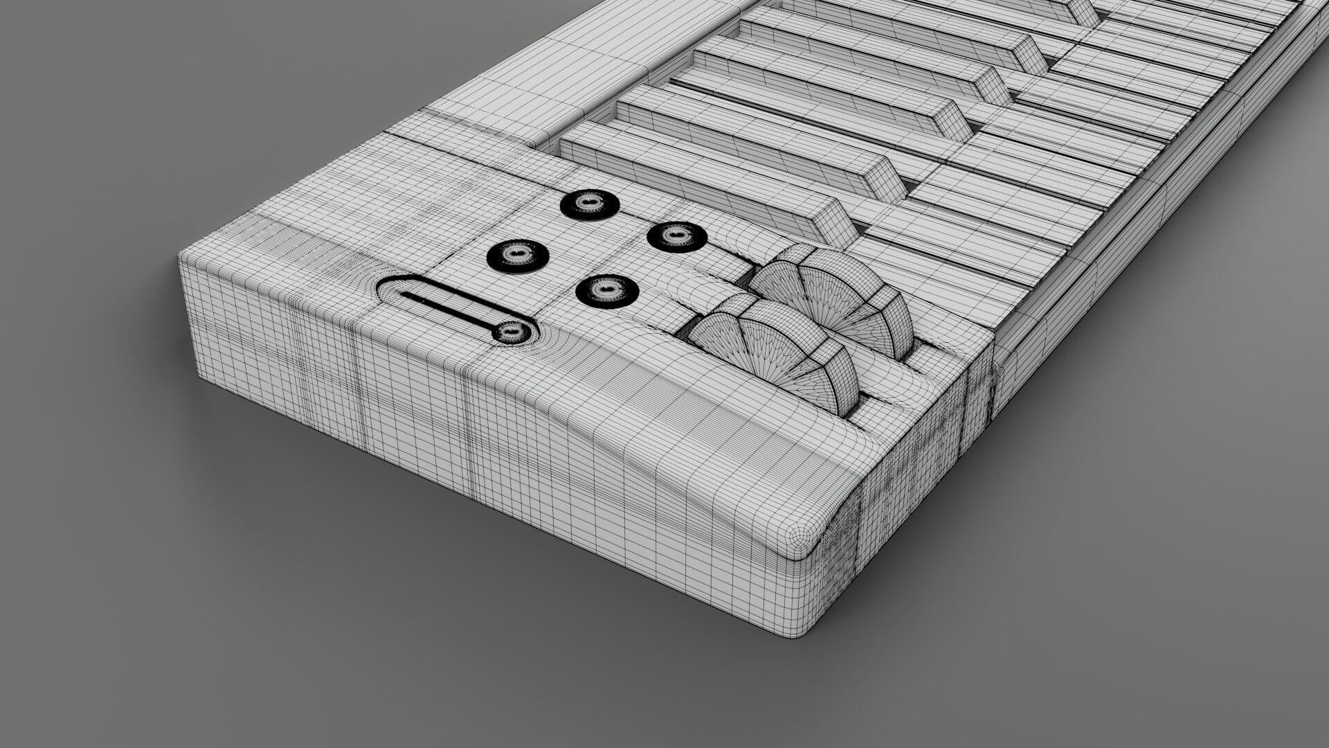 Nektar MIDI Piano - 3D Model by sathak