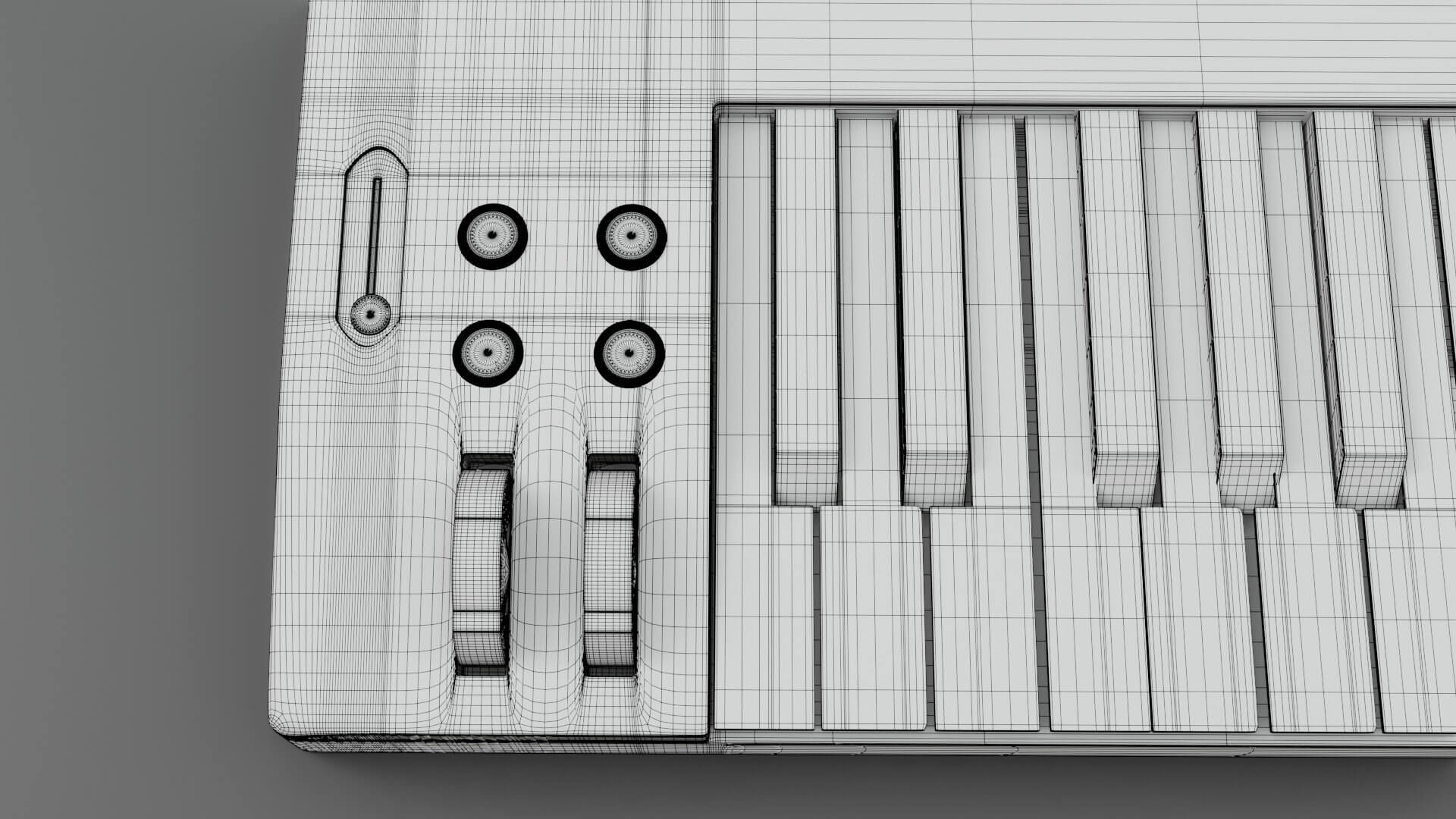 Nektar MIDI Piano - 3D Model by sathak