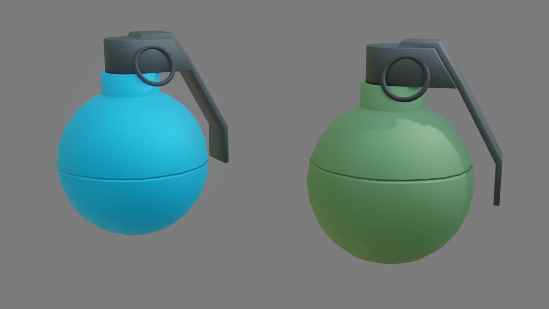 Paint Ball Game Equipment Collection - 3D Model by sathak