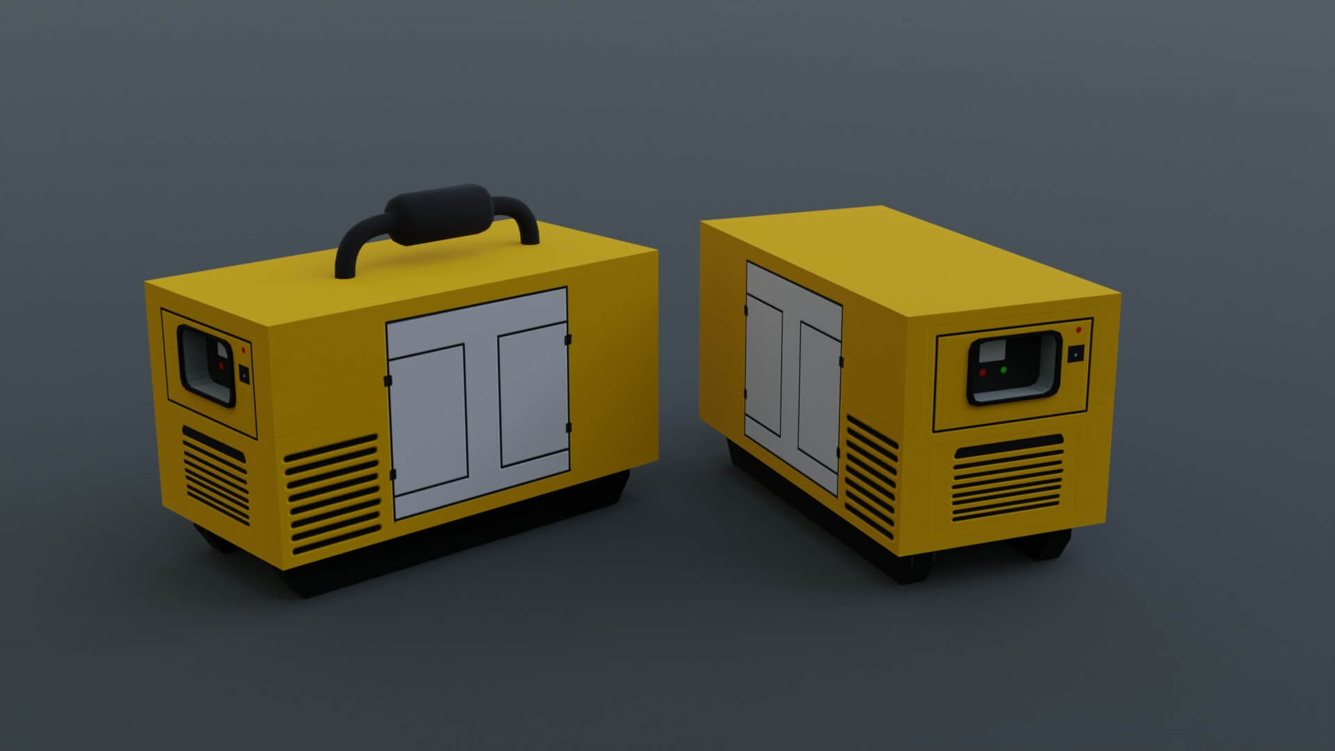 Roof Top Props - 3D Model by sathak