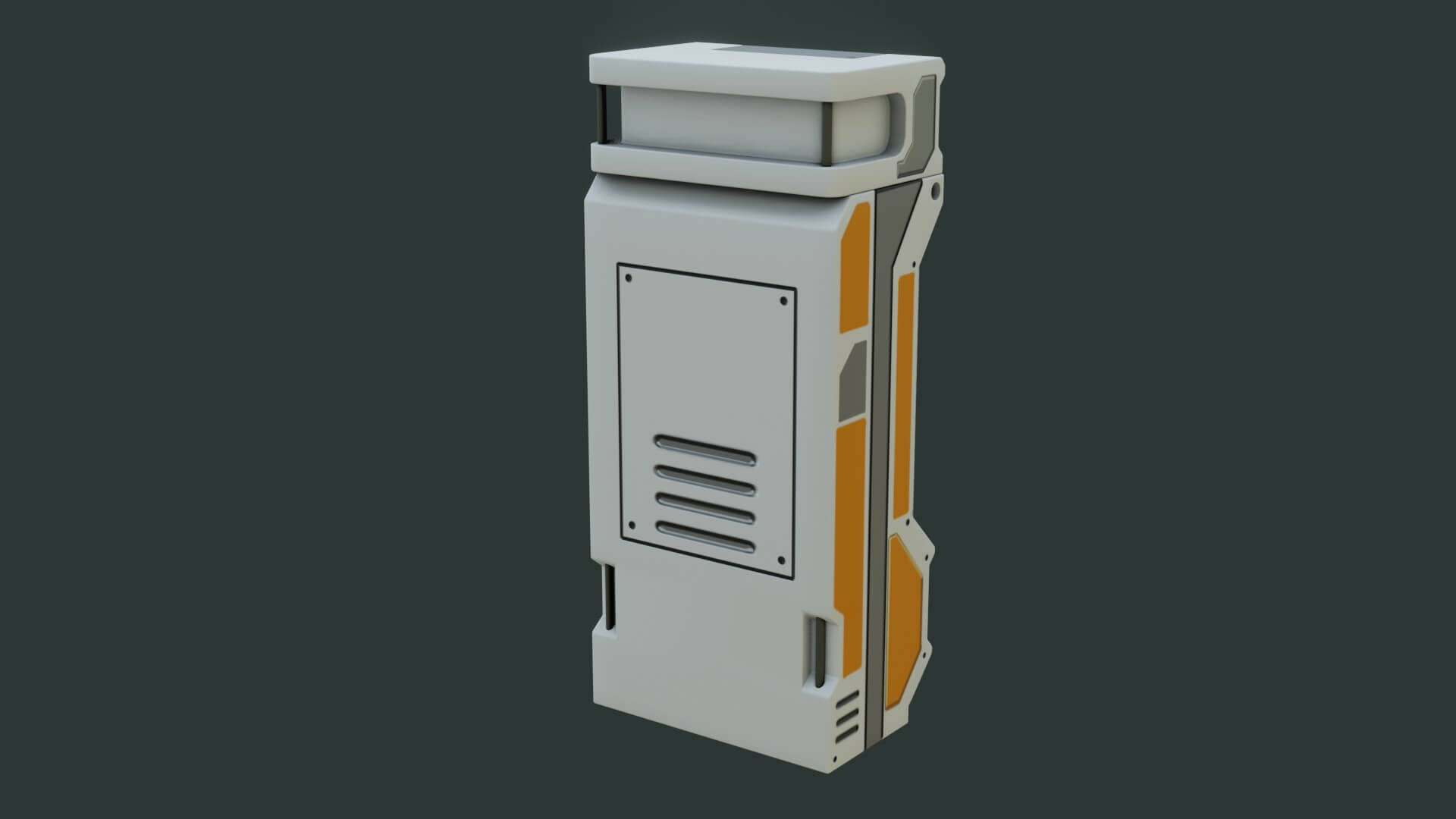 Sci-Fi Computer 3D Model by sathak