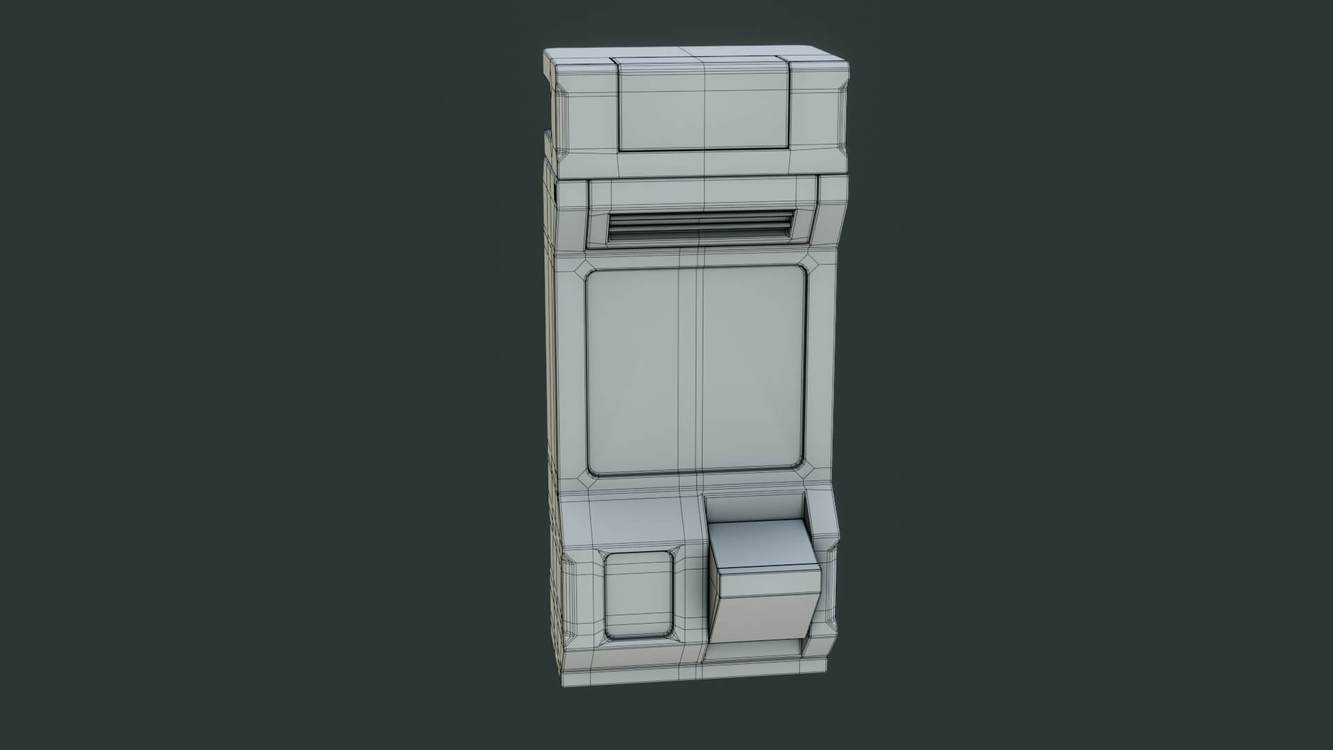 Sci-Fi Computer 3D Model by sathak