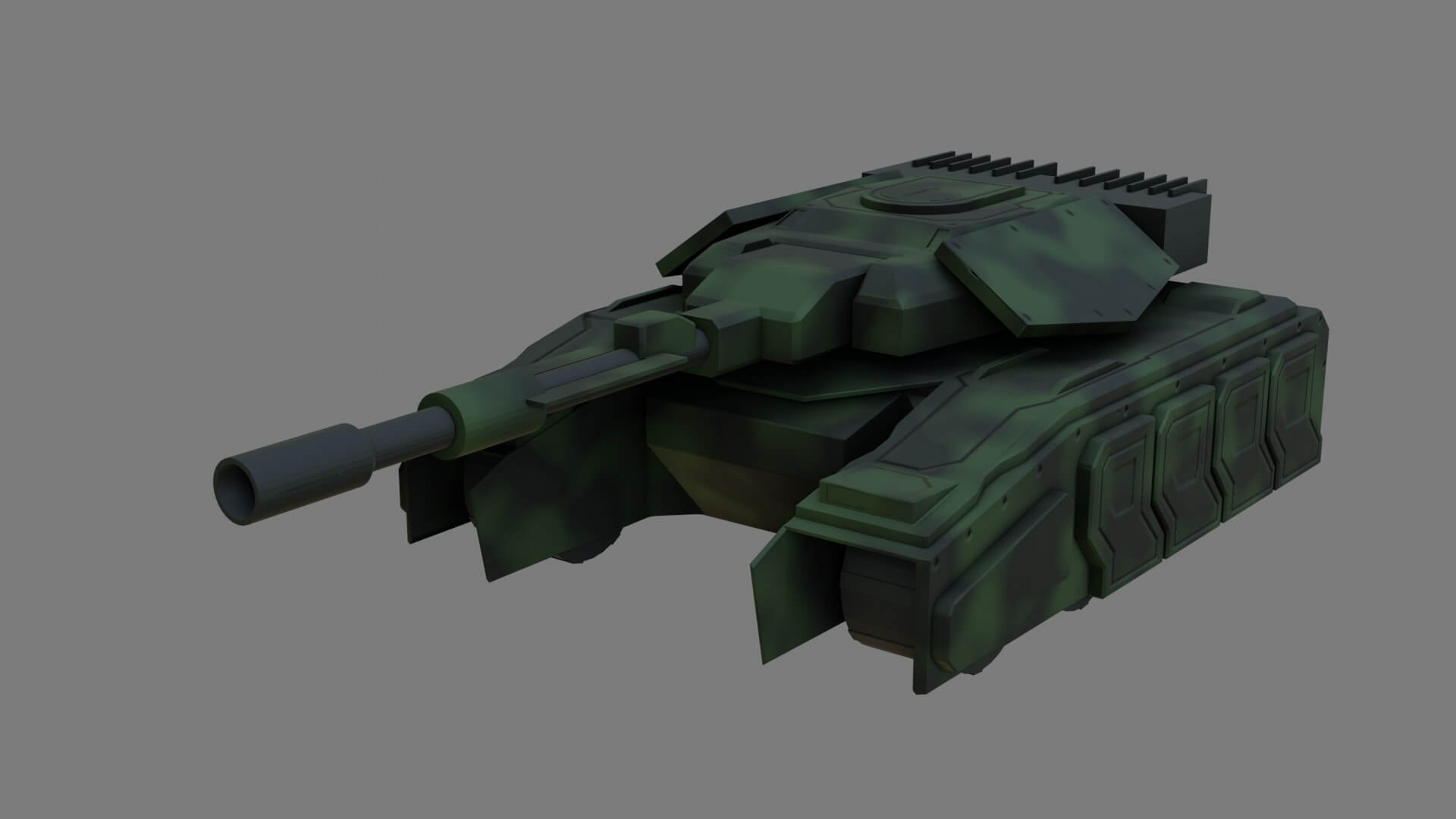 Futuristic Army Tank