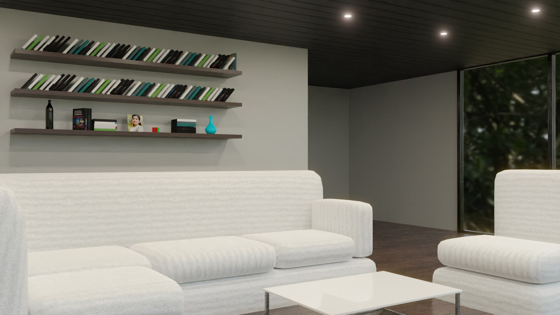 Simple Interior - 3D Model by sathak