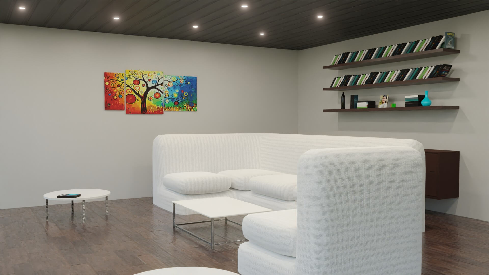 Simple Interior - 3D Model by sathak