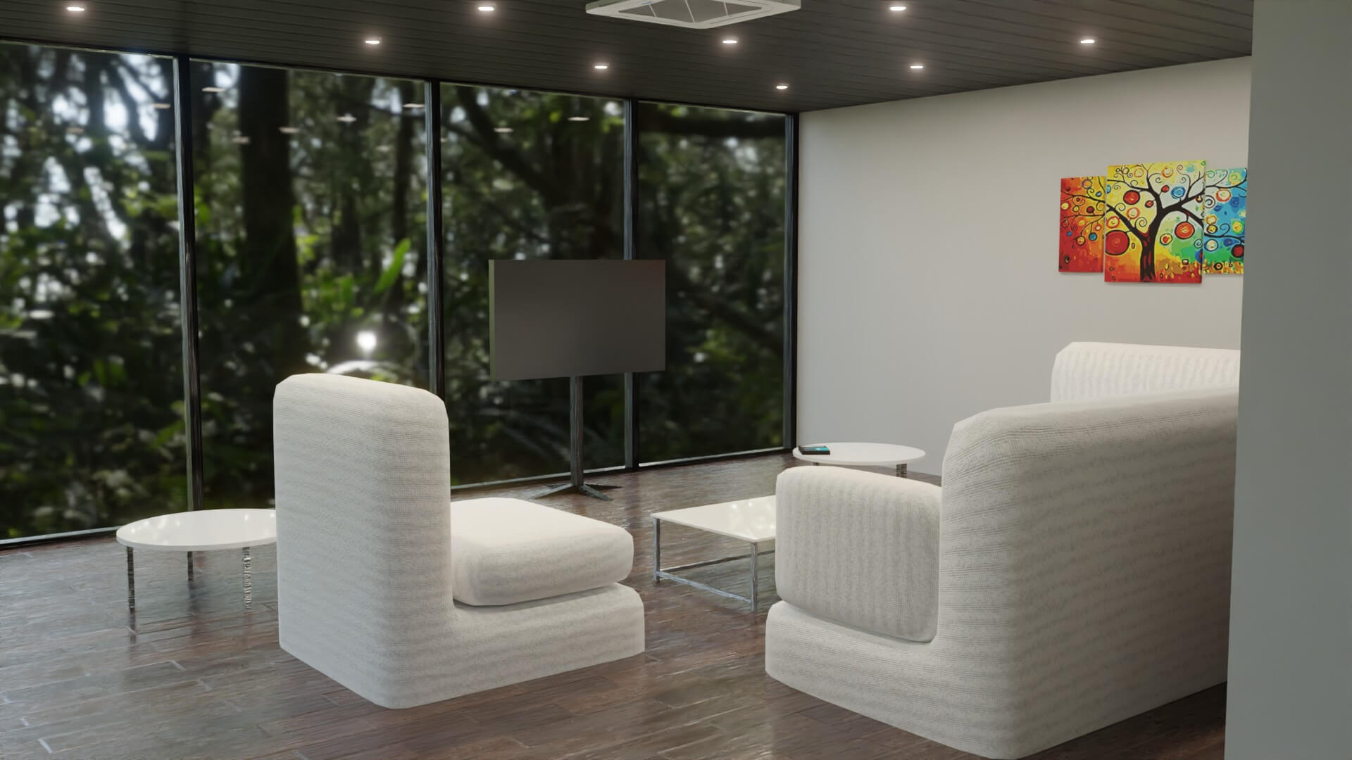 Simple Interior - 3D Model by sathak