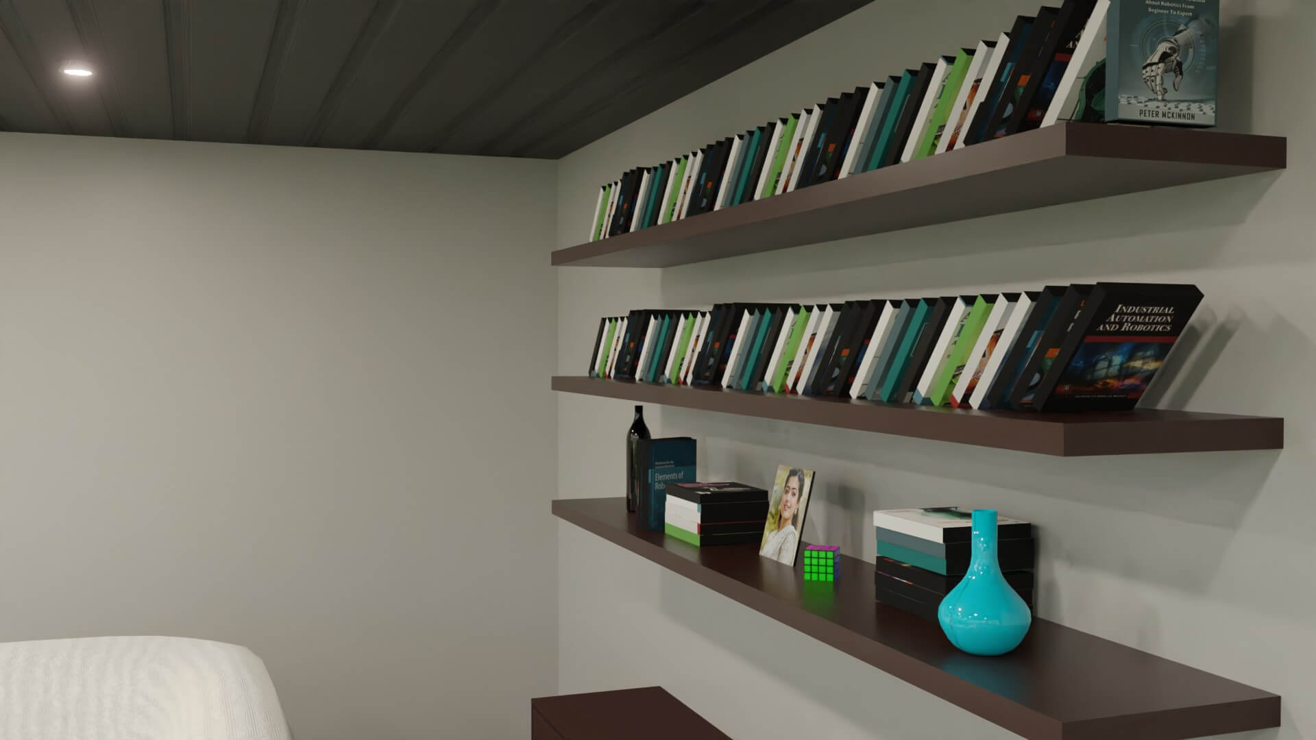 Simple Interior - 3D Model by sathak