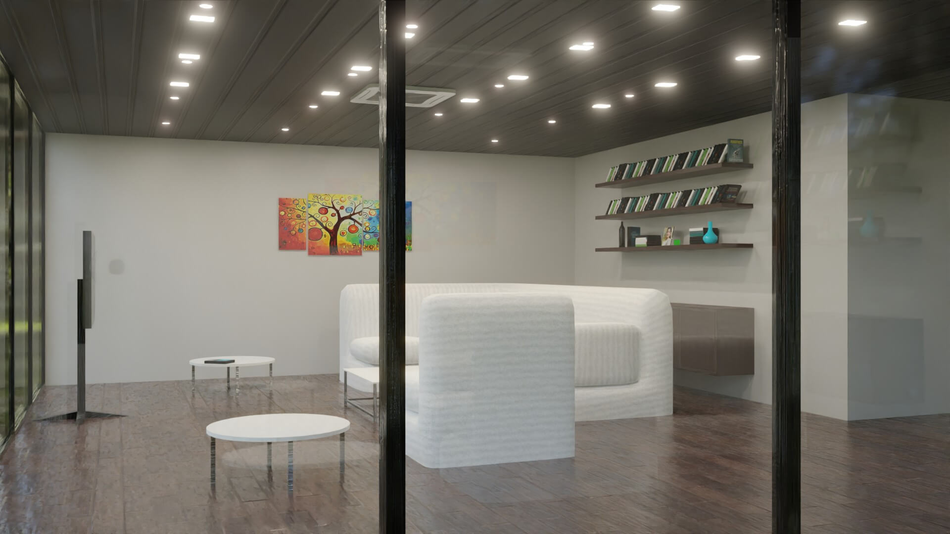 Simple Interior - 3D Model by sathak