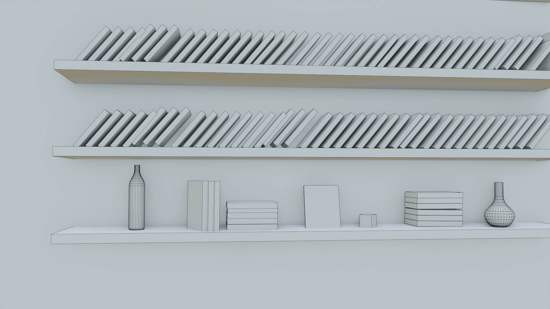 Simple Interior - 3D Model by sathak