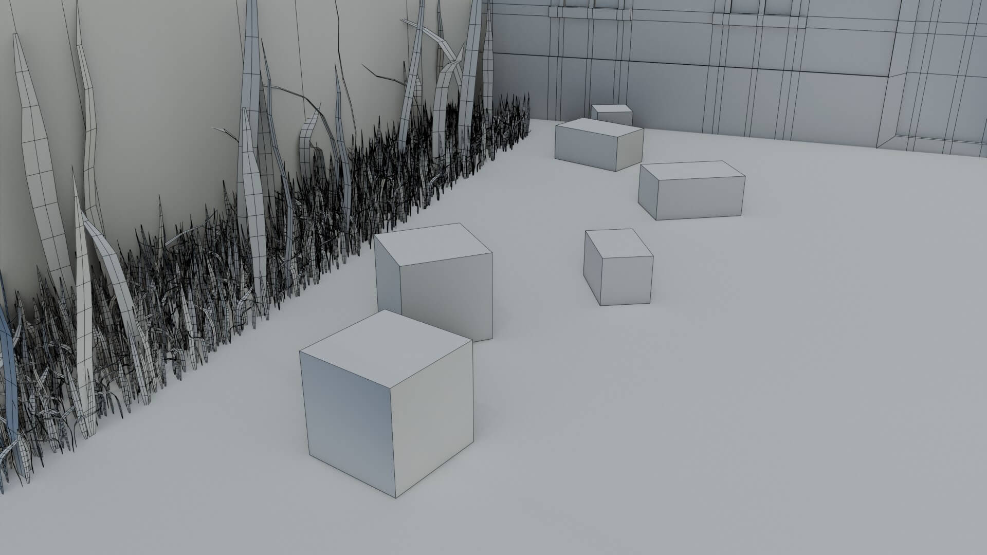 Urban Alley - Low Poly 3D Model by sathak