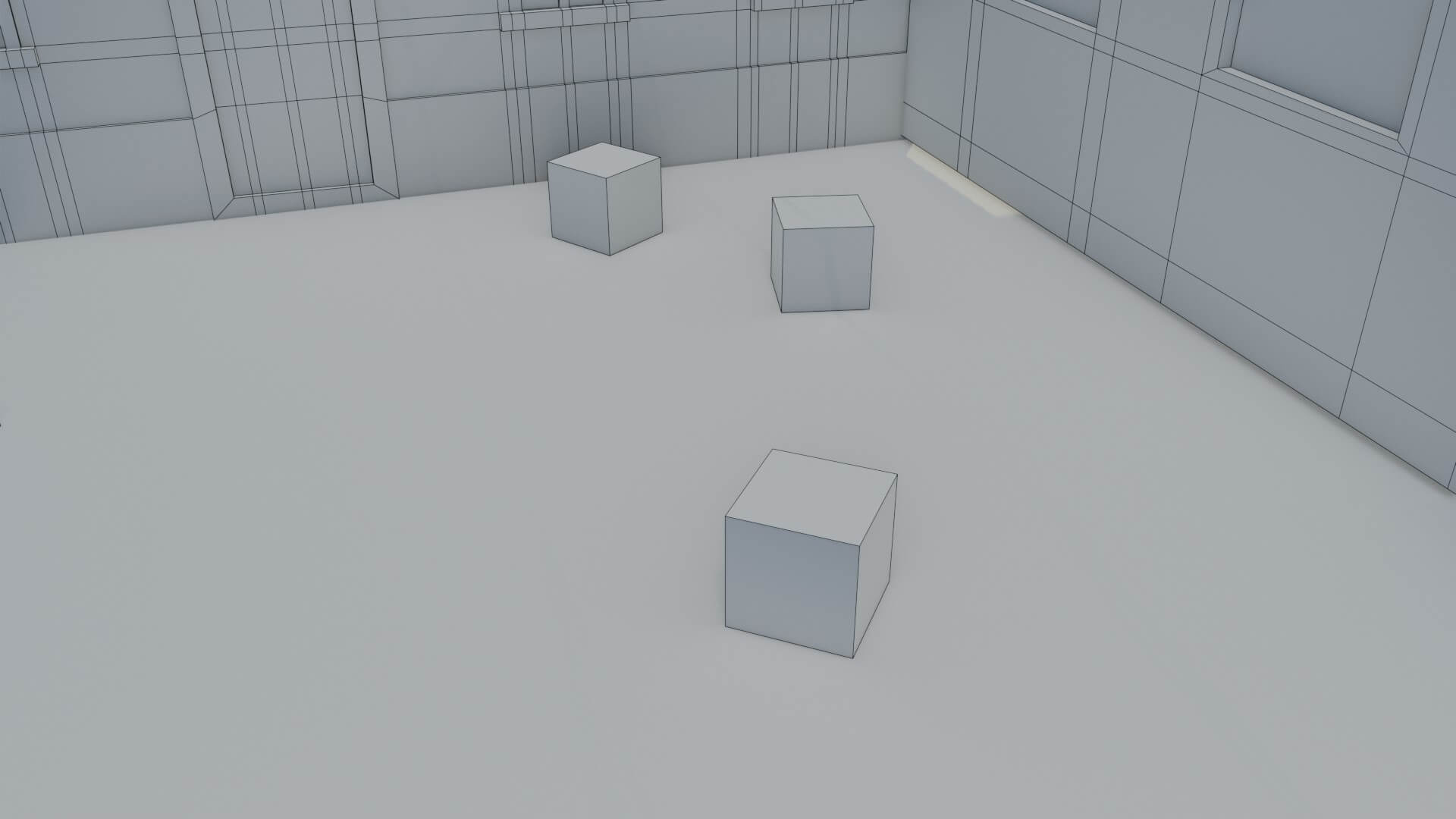 Urban Alley - Low Poly 3D Model by sathak