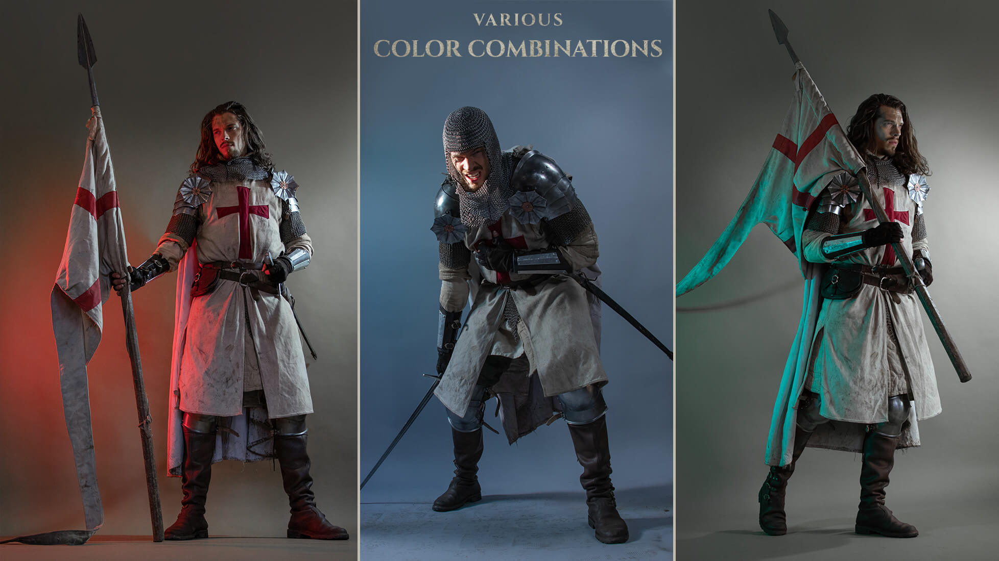 Templar Photo Reference Pack for Artists +589 Jpegs by SatineZillah