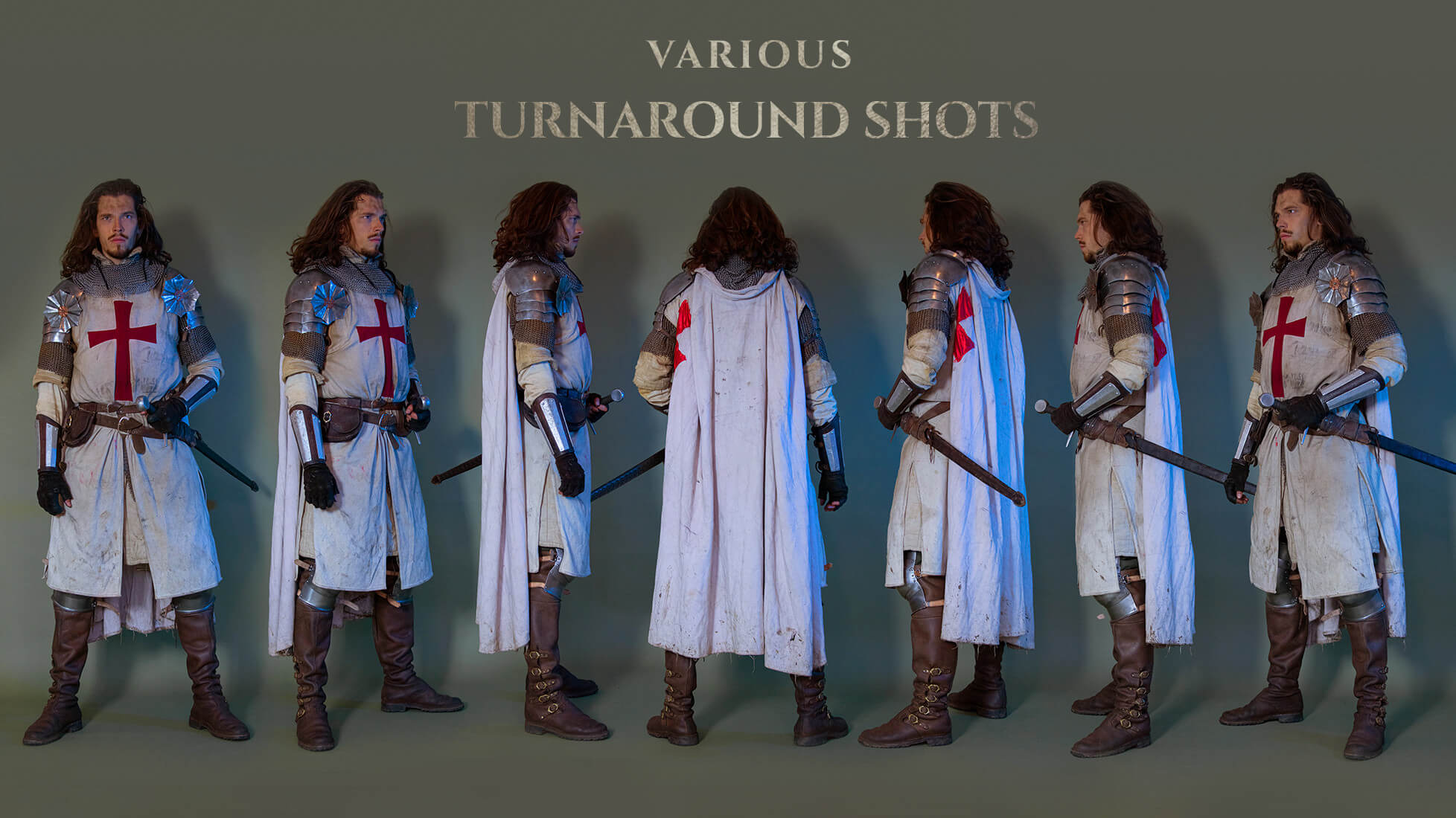 Templar Photo Reference Pack for Artists +589 Jpegs by SatineZillah