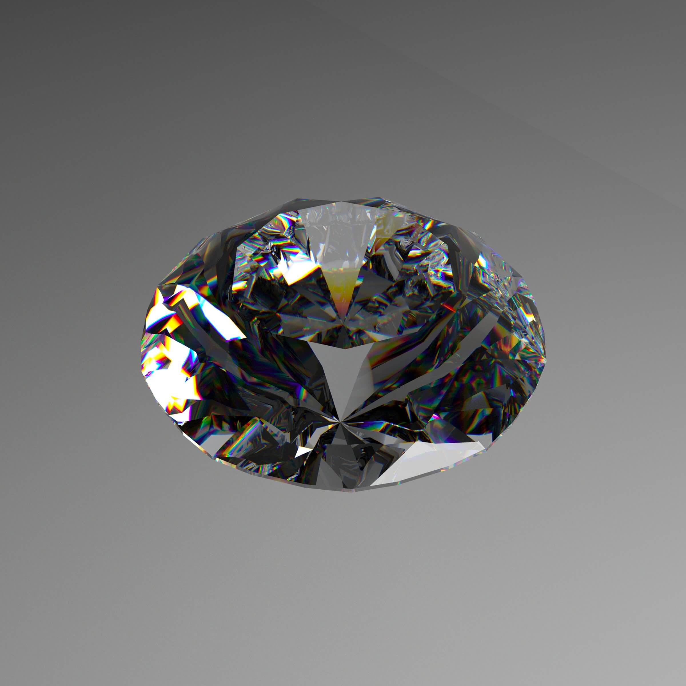 Clear Diamond - Complex Magna Cut 3D Model by SAUCYInteriors