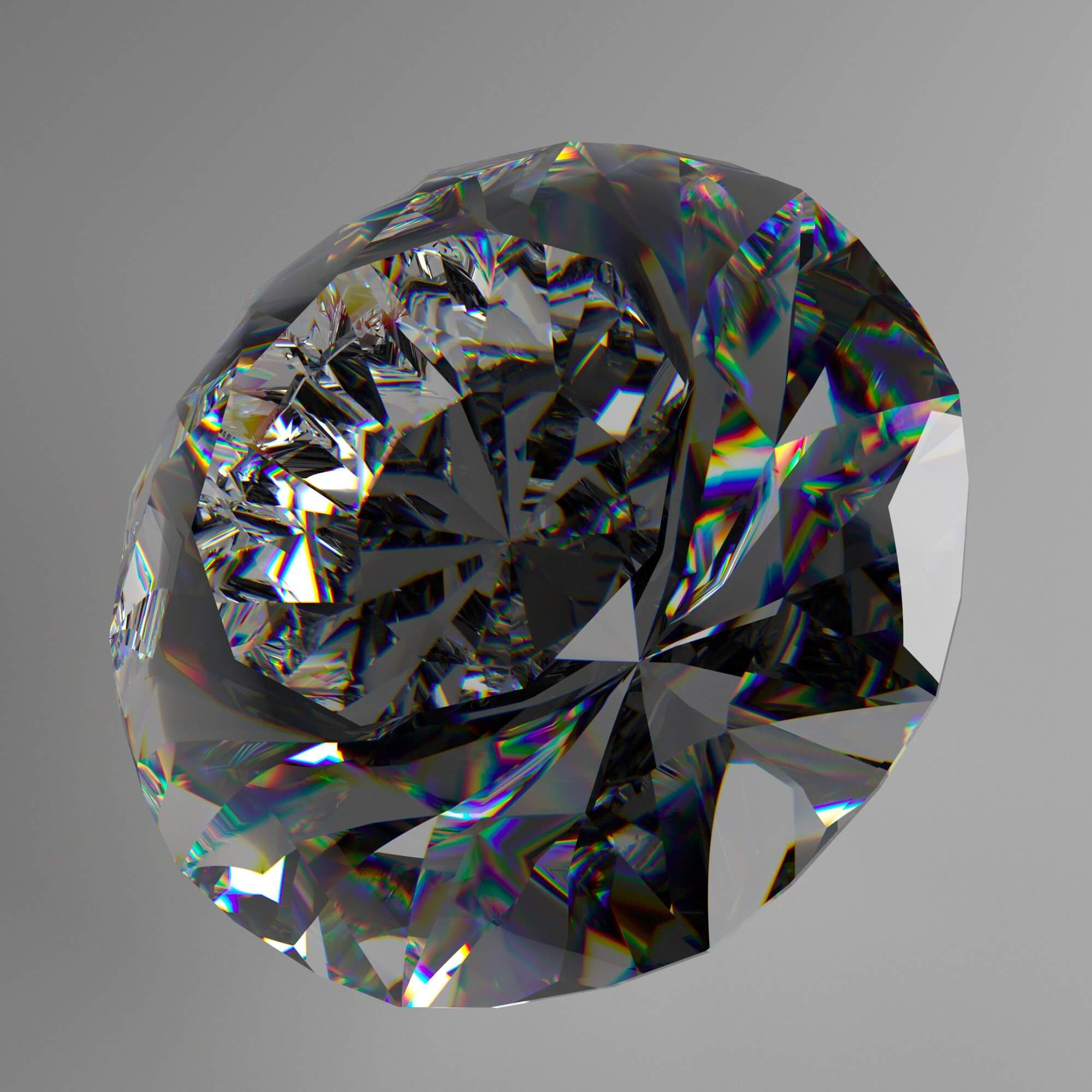 Clear Diamond - Complex Magna Cut 3D Model by SAUCYInteriors