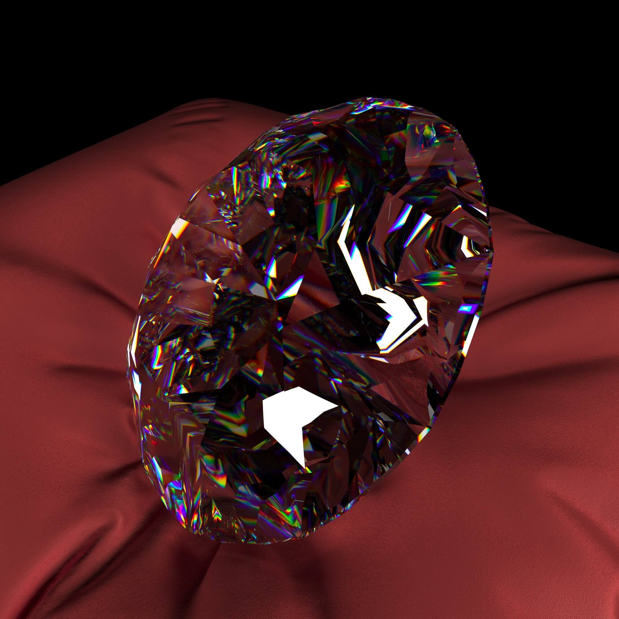 Clear Diamond - Complex Magna Cut 3D Model by SAUCYInteriors