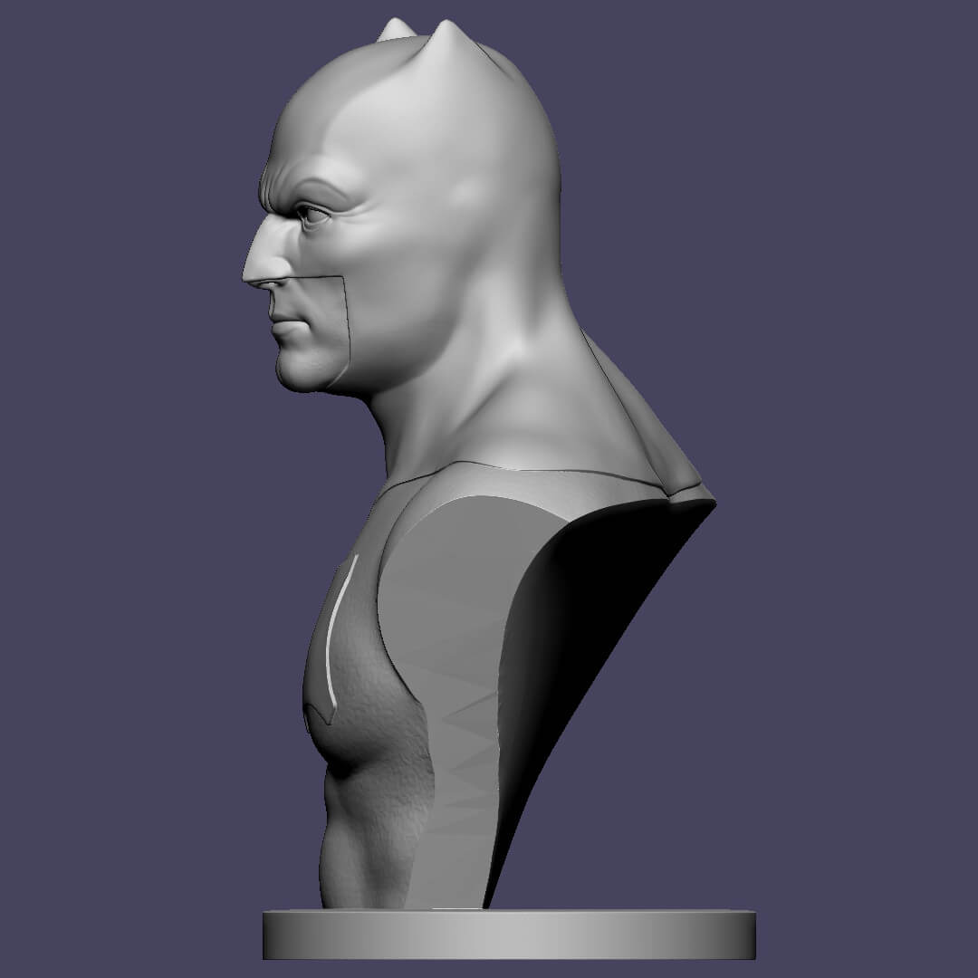 Batman Bust - 3D Model by Savini Dechento