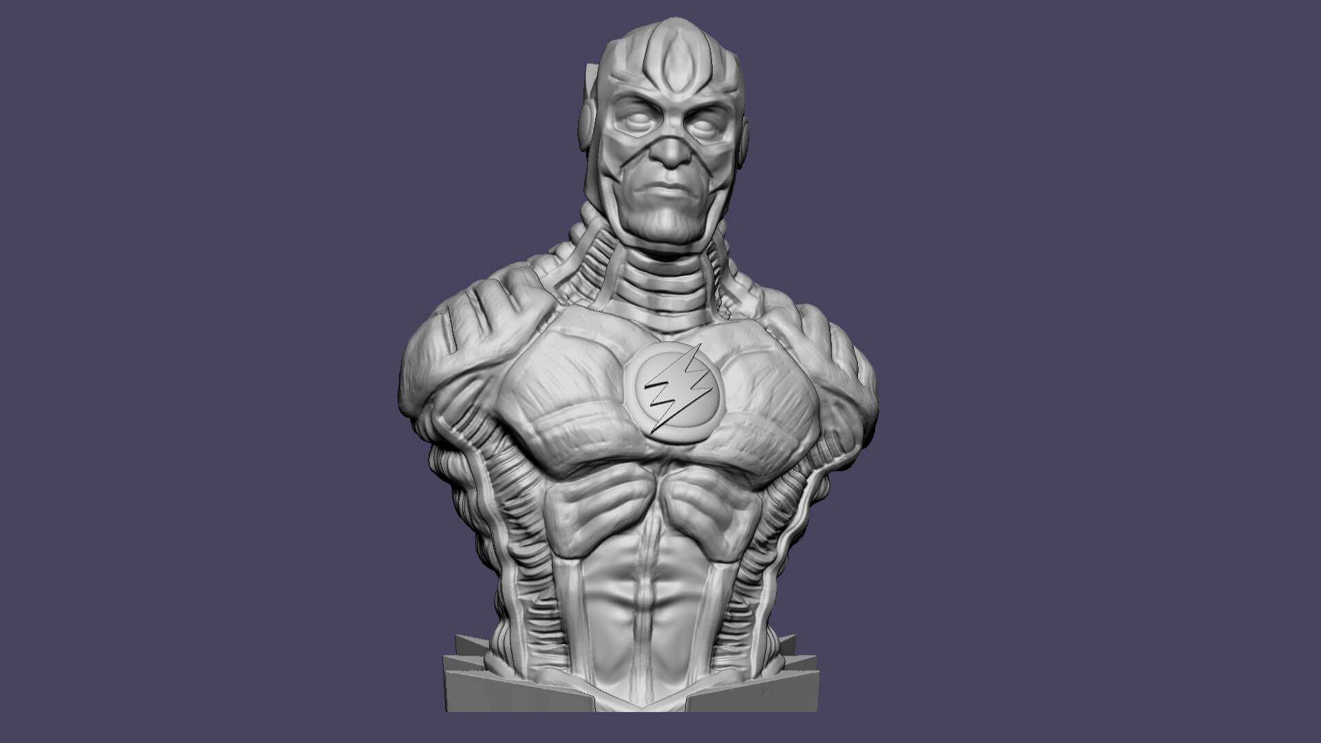 Flash Bust - 3D Model by Savini Dechento