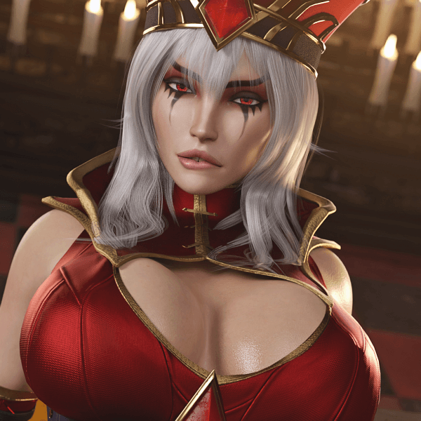 Whitemane Fanart 3D Render | RenderHub Gallery