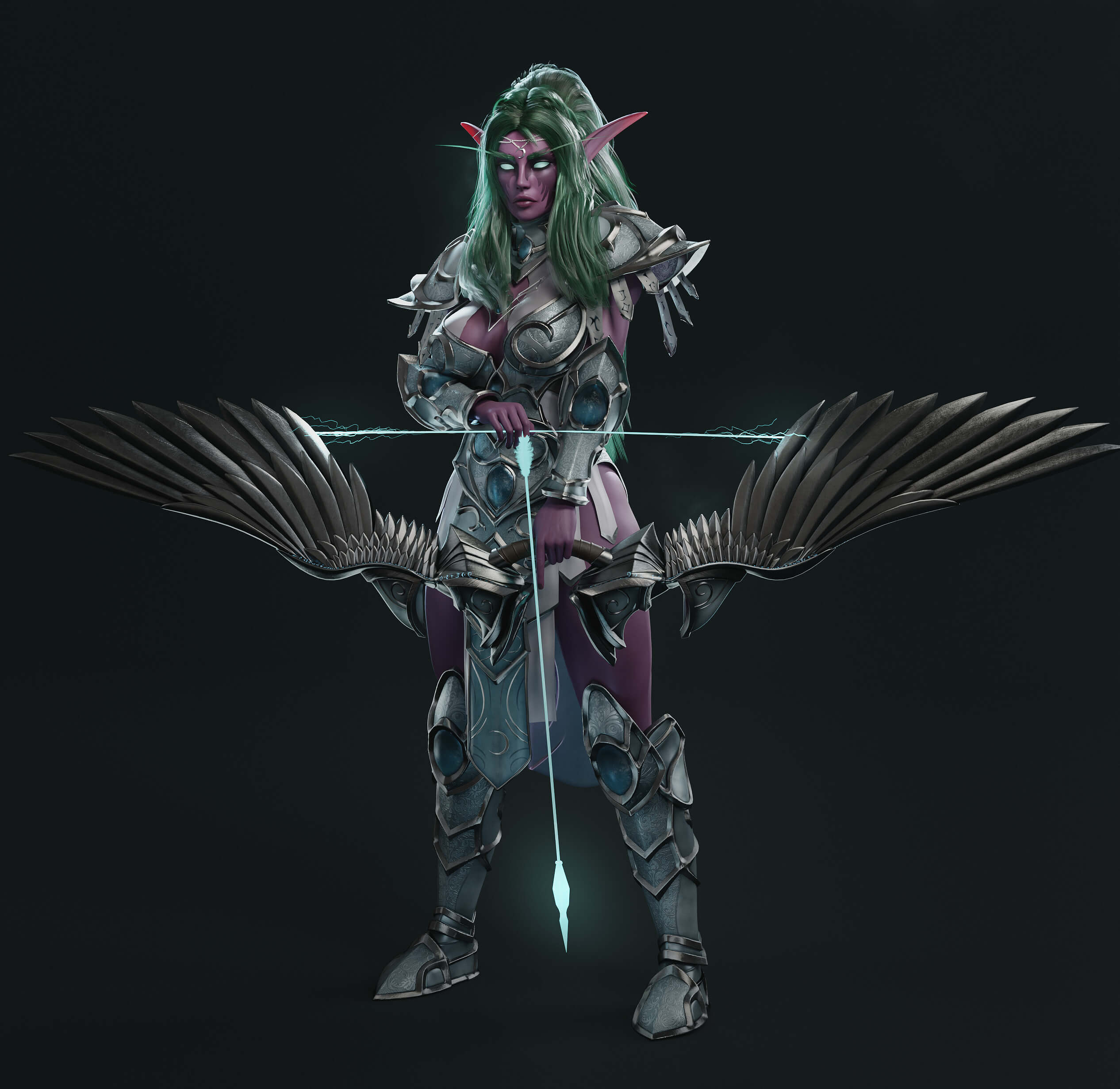 Night Elf Sentinel for Genesis 8 and 8.1 Female - Daz Content by ...