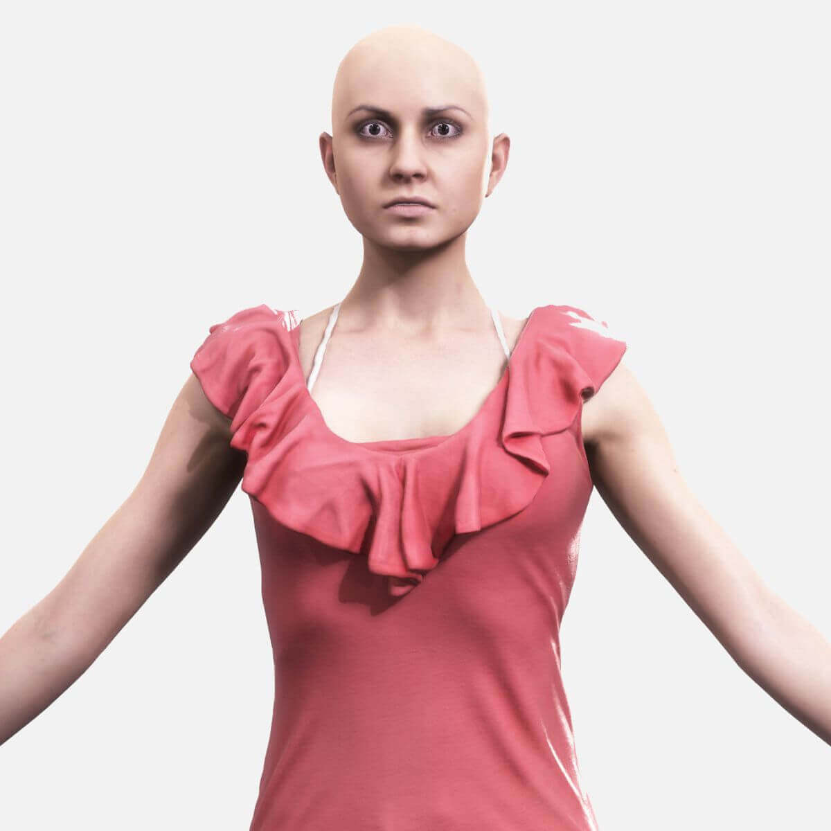 Human Female Scan #193 - 3D Model by ScanlabStudio