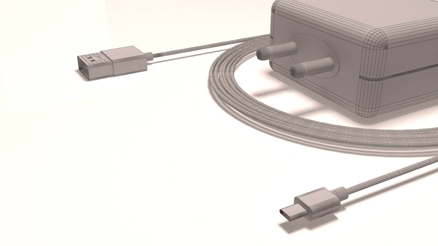 Mobile Charger - 3D Model by schawre999