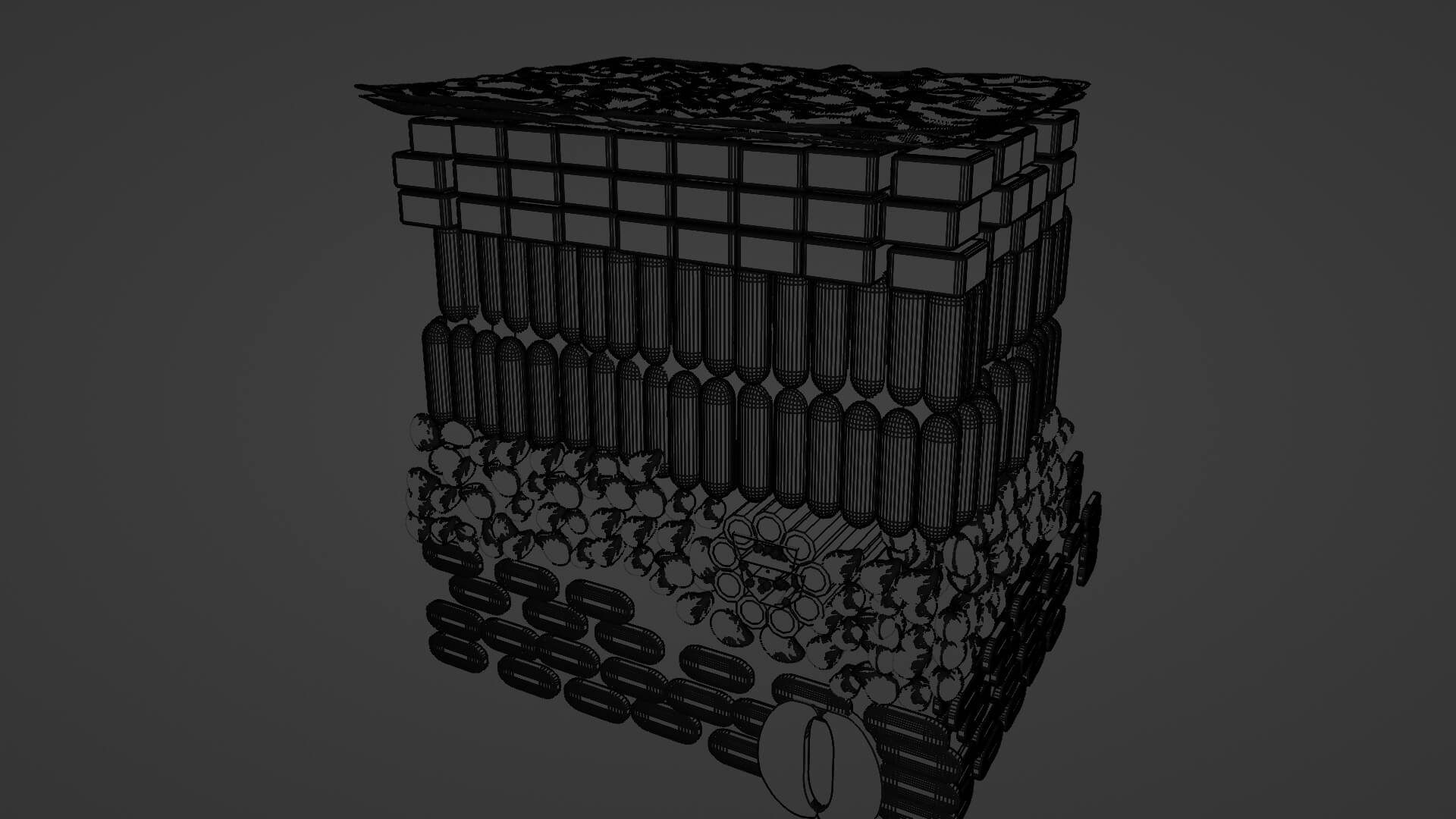 Cross Section of Leaf - 3D Model by scienceanimation