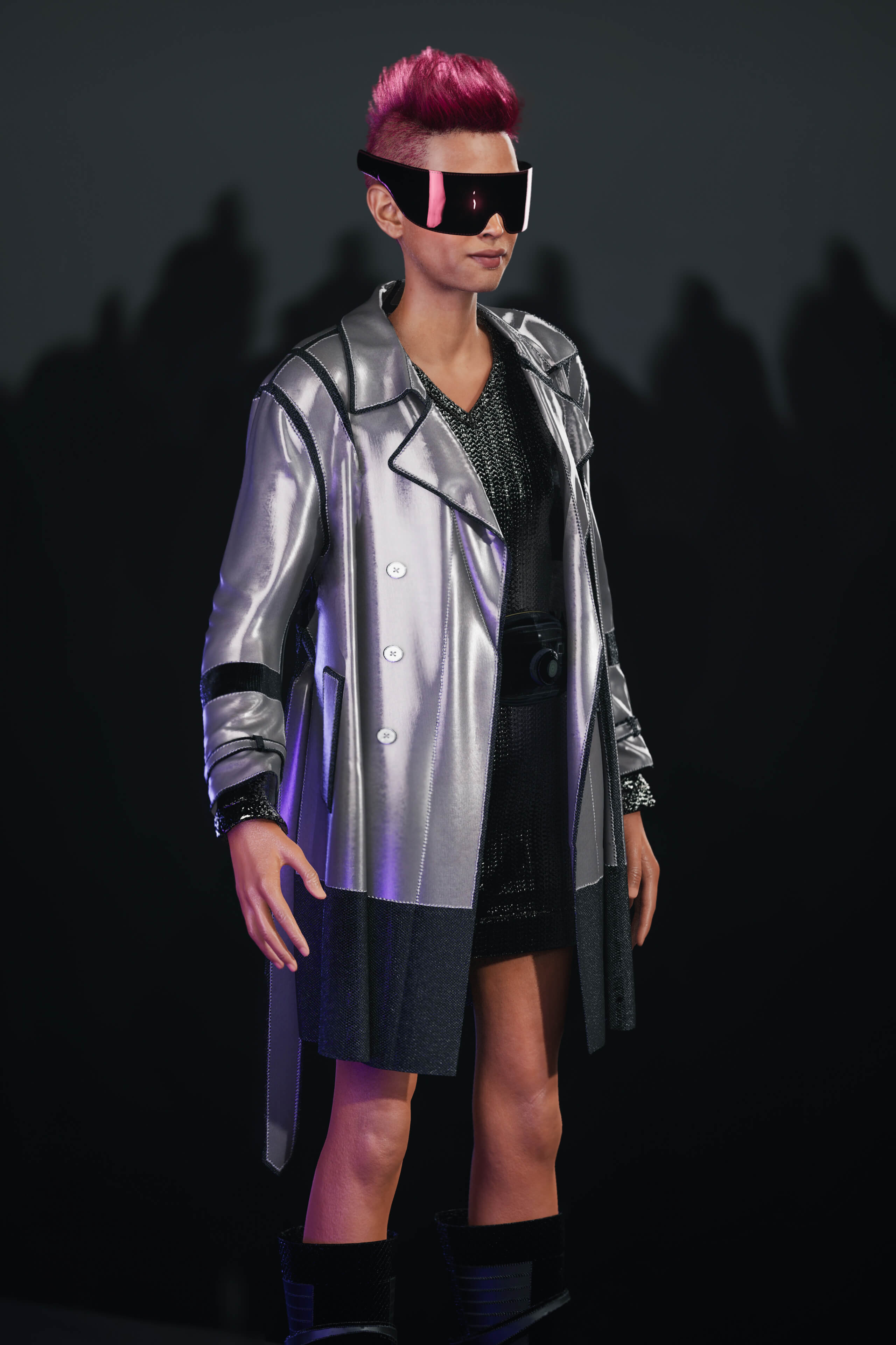 Weather Armor 3D Render, Digital Art by scifier