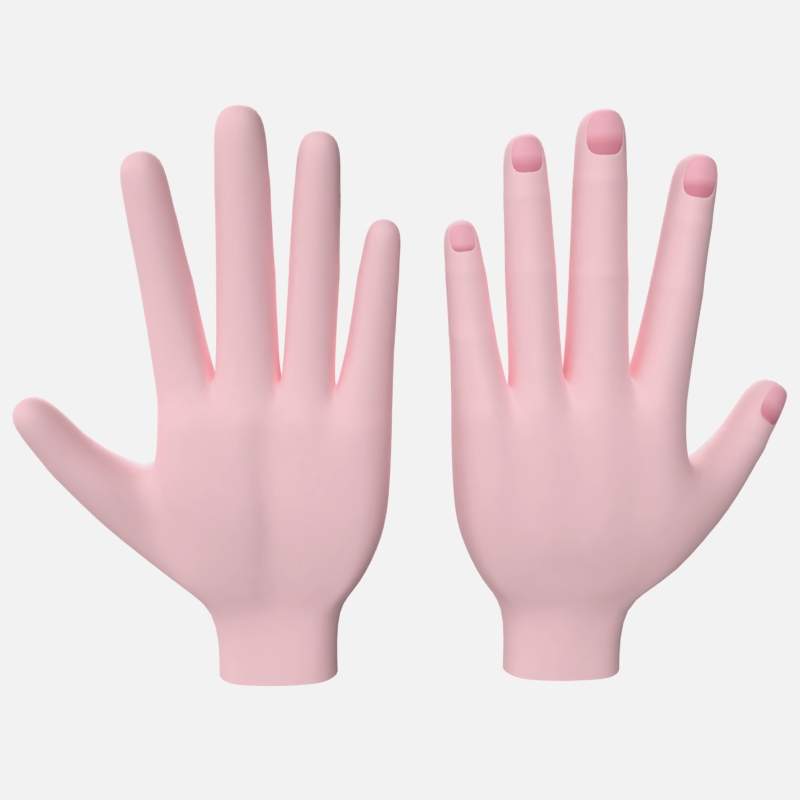 Simple Hand - Free 3D Model by screaming_pie