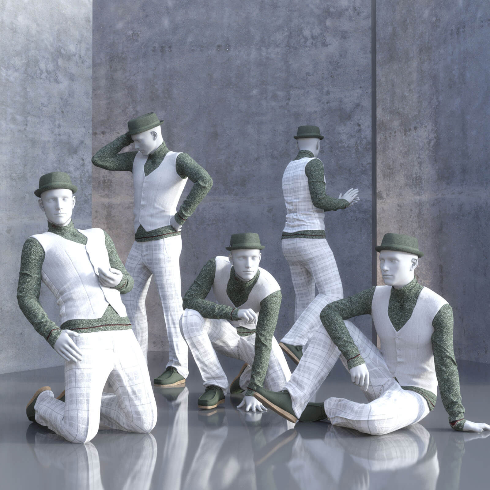 Fo' Shizzle Pack for G8M - Daz Content by SdeBStore