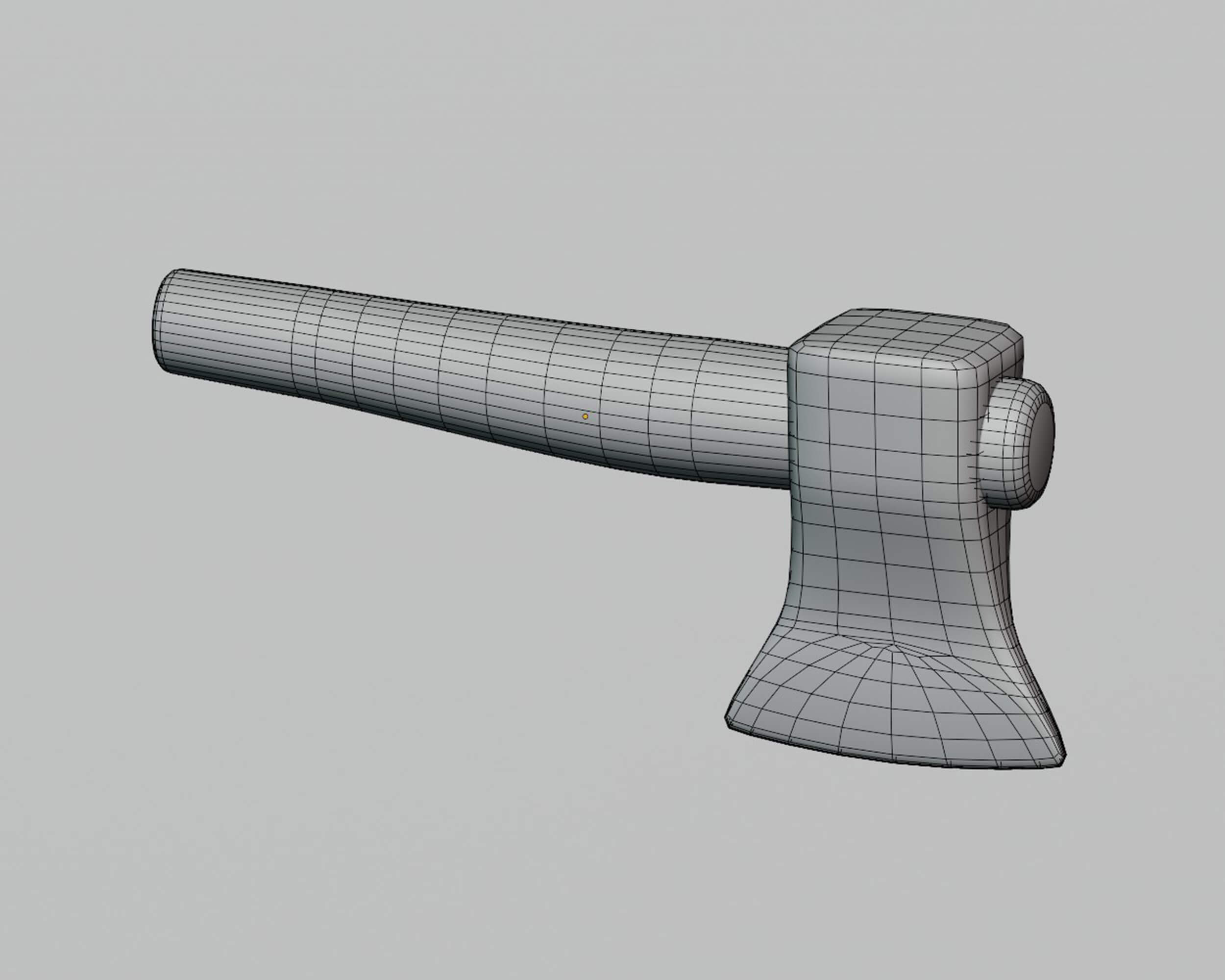 Ax Wooden Cutting - 3D Model by sdfffg