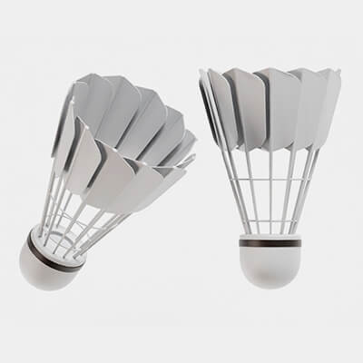 Badminton Shuttlecock - 3D Model by sdfffg