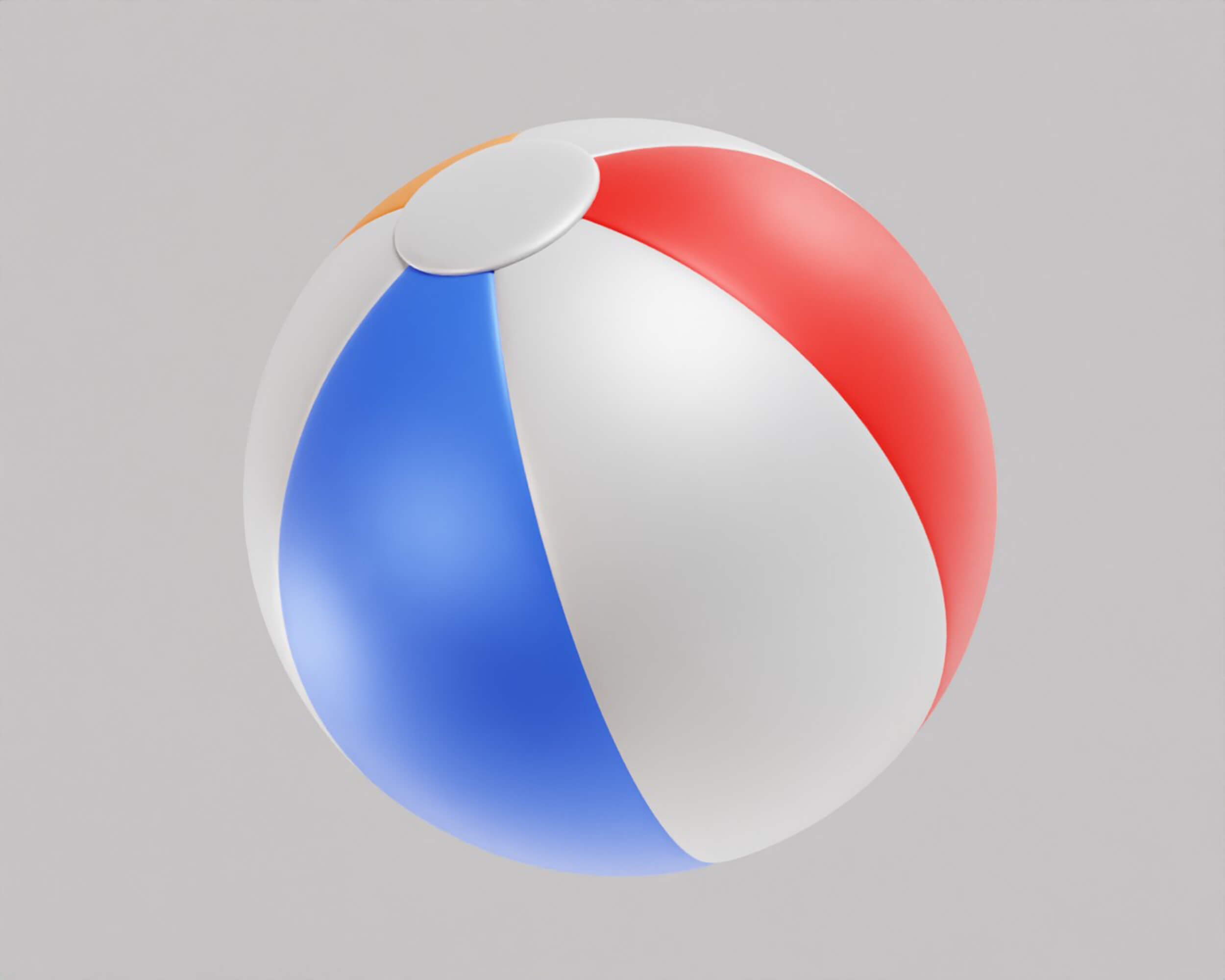 Beach Ball Summer - 3D Model by sdfffg