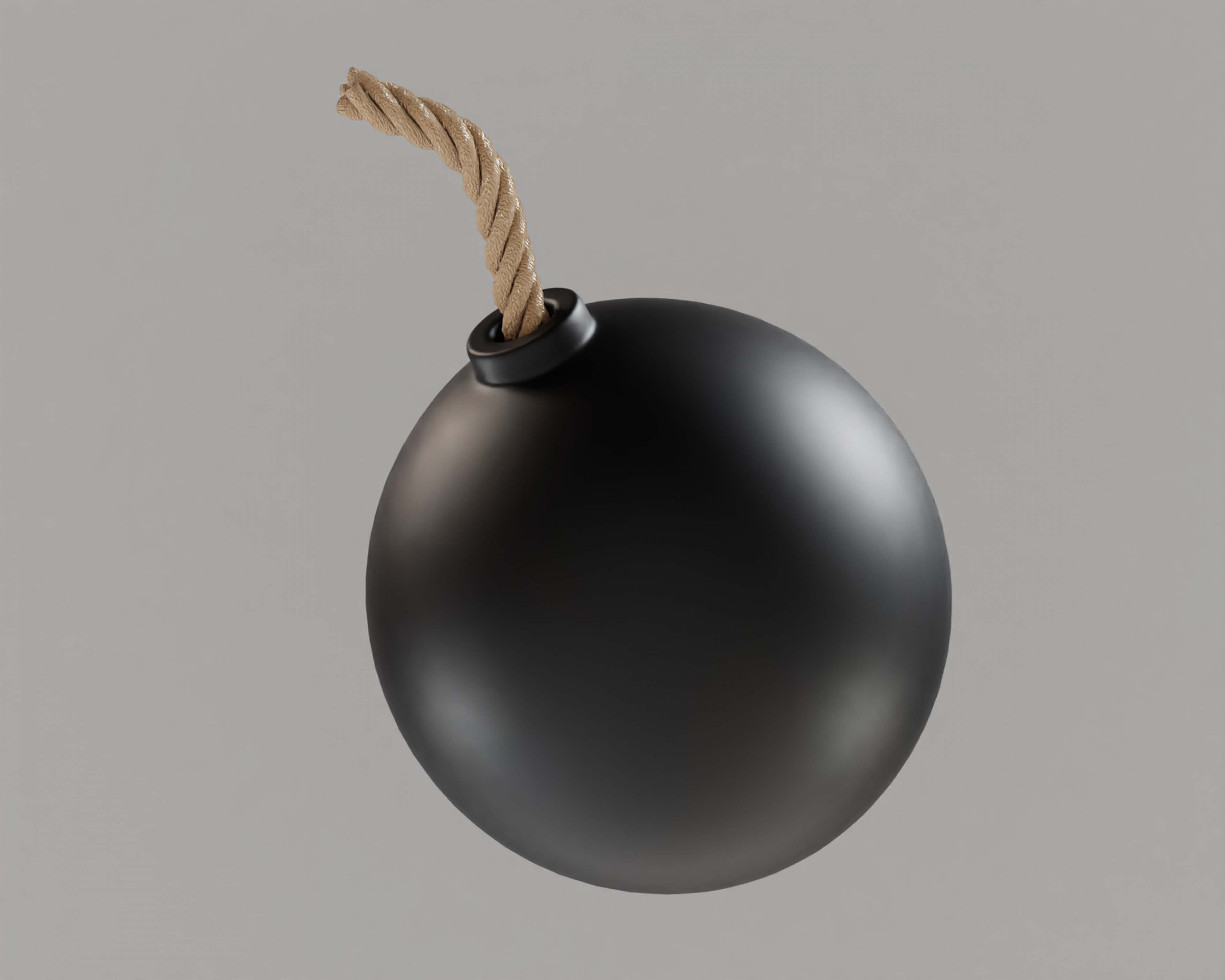 Cartoon Bomb - 3D Model by sdfffg