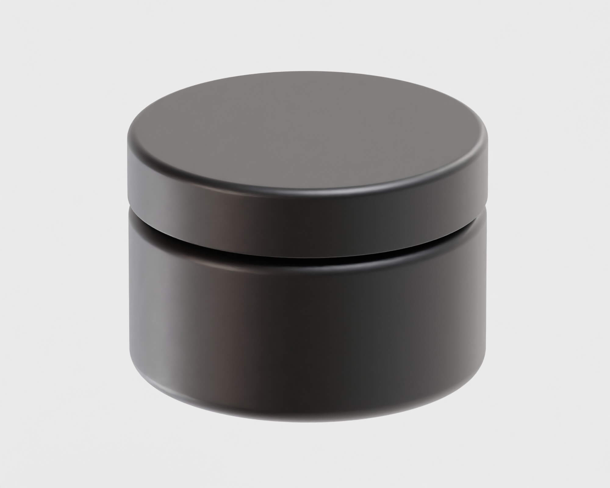 Cosmetic Jar Model by sdfffg