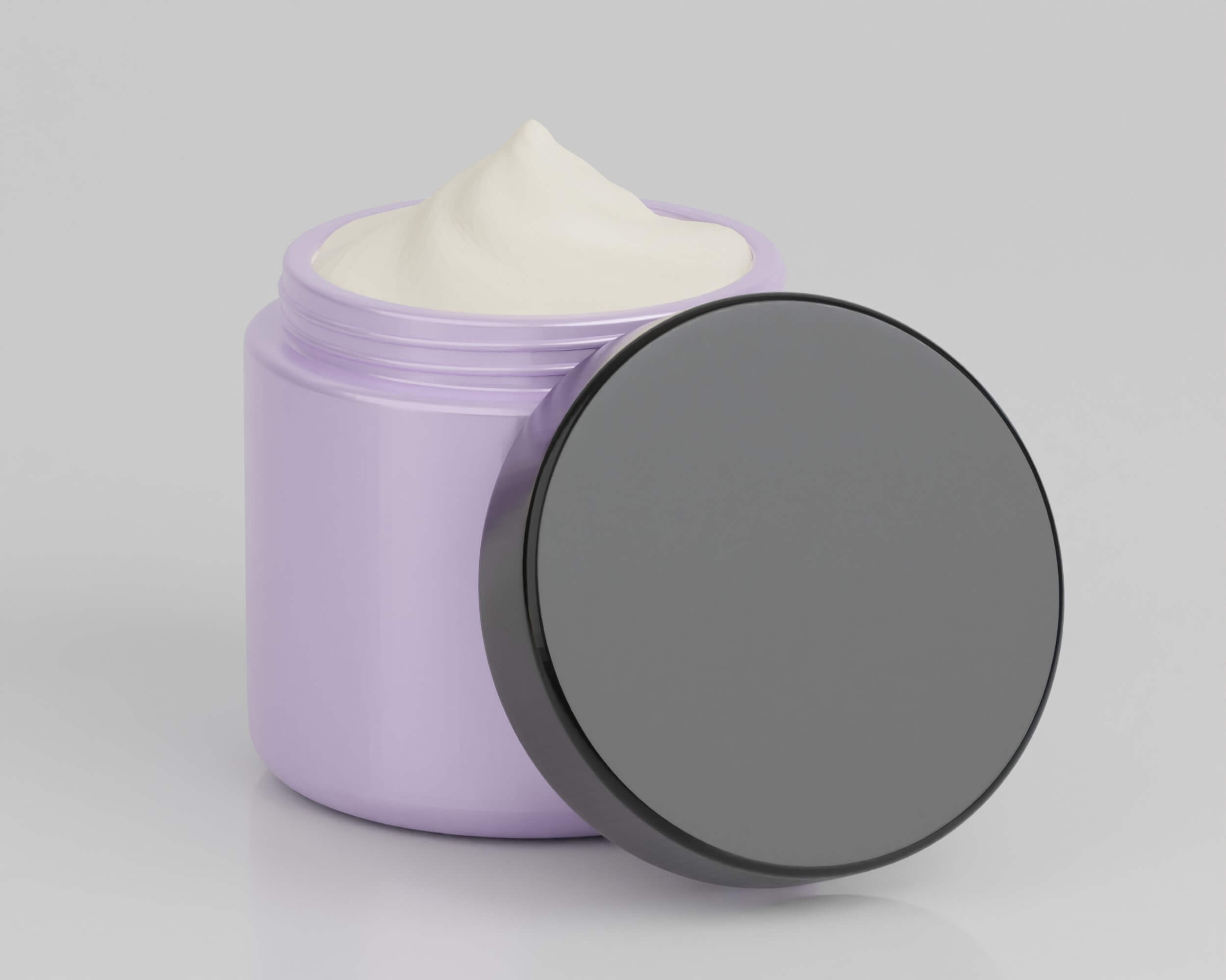 Cream Jar High Quality 3D Model by sdfffg