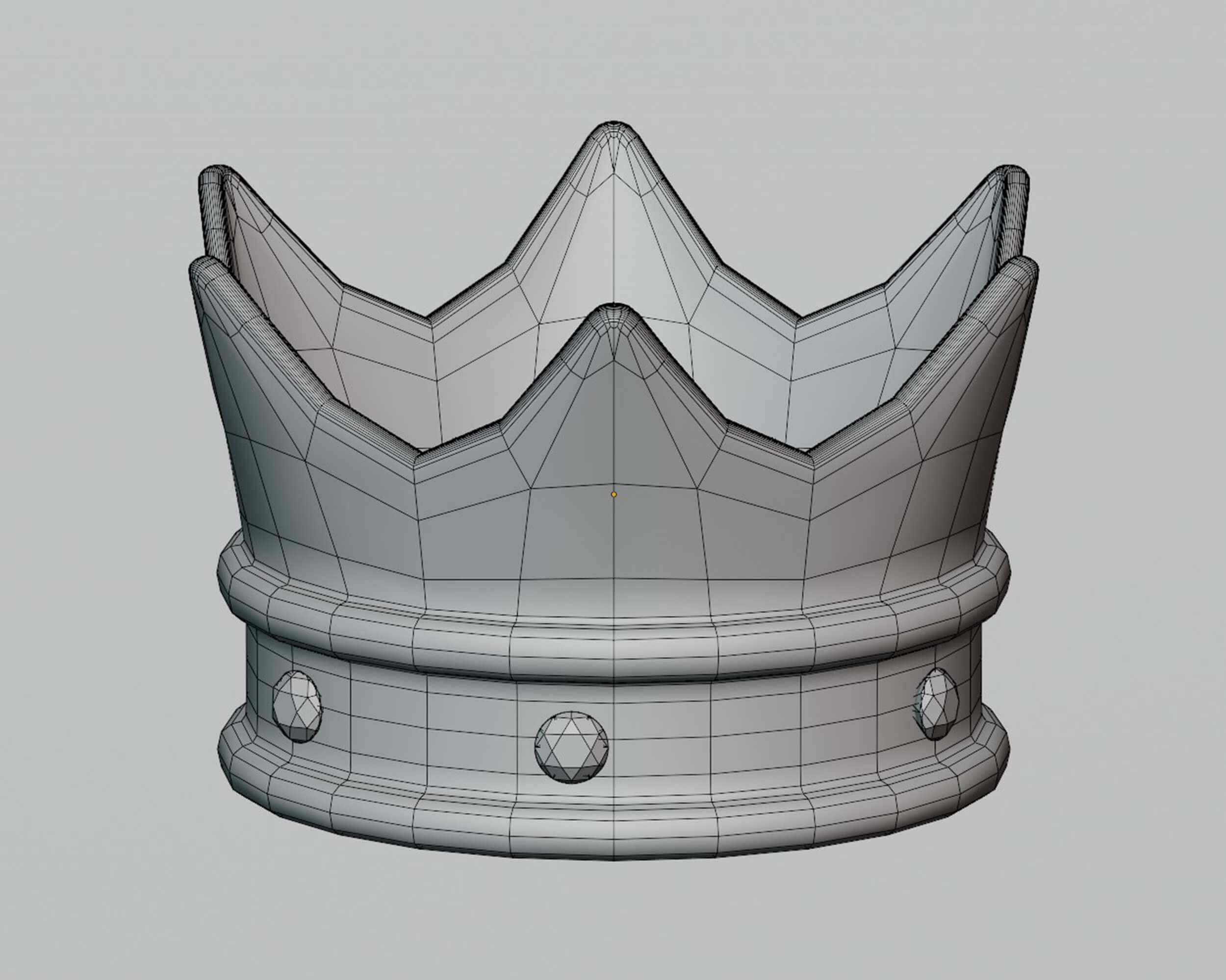 Crown Diamond - 3D Model by sdfffg