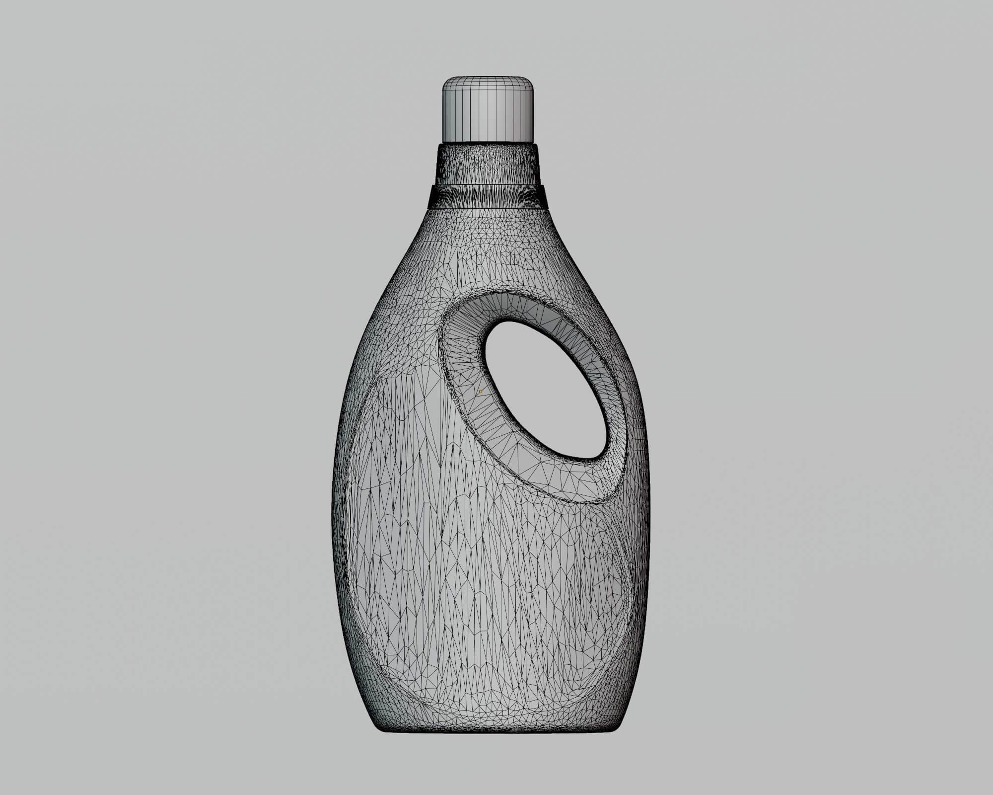 Detergent Bottle - 3D Model by sdfffg