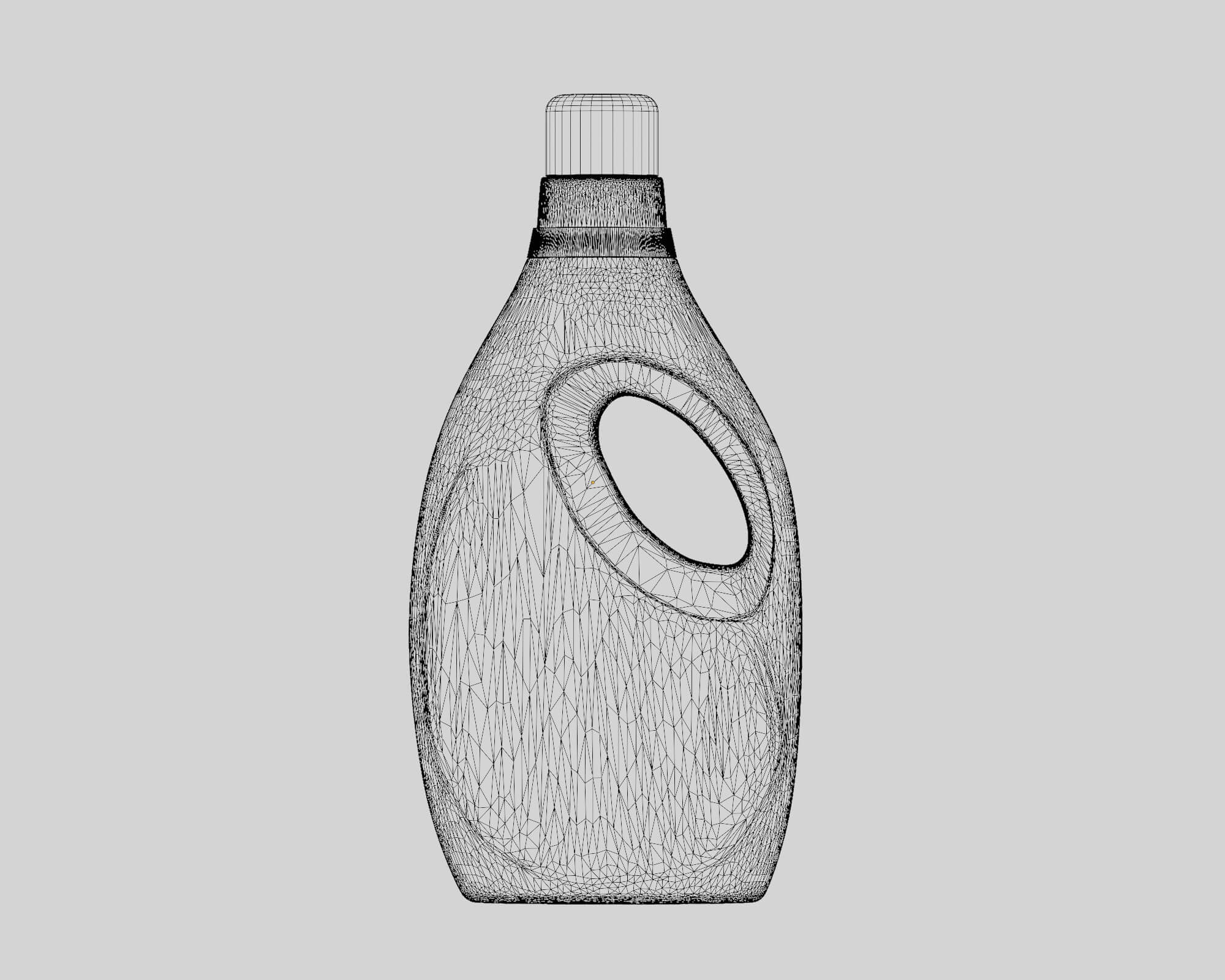 Detergent Bottle - 3D Model by sdfffg