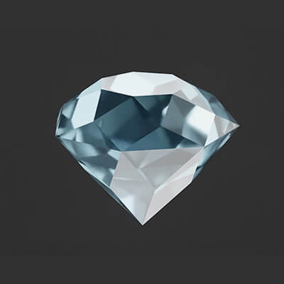 Diamond Crystal - 3D Model by sdfffg