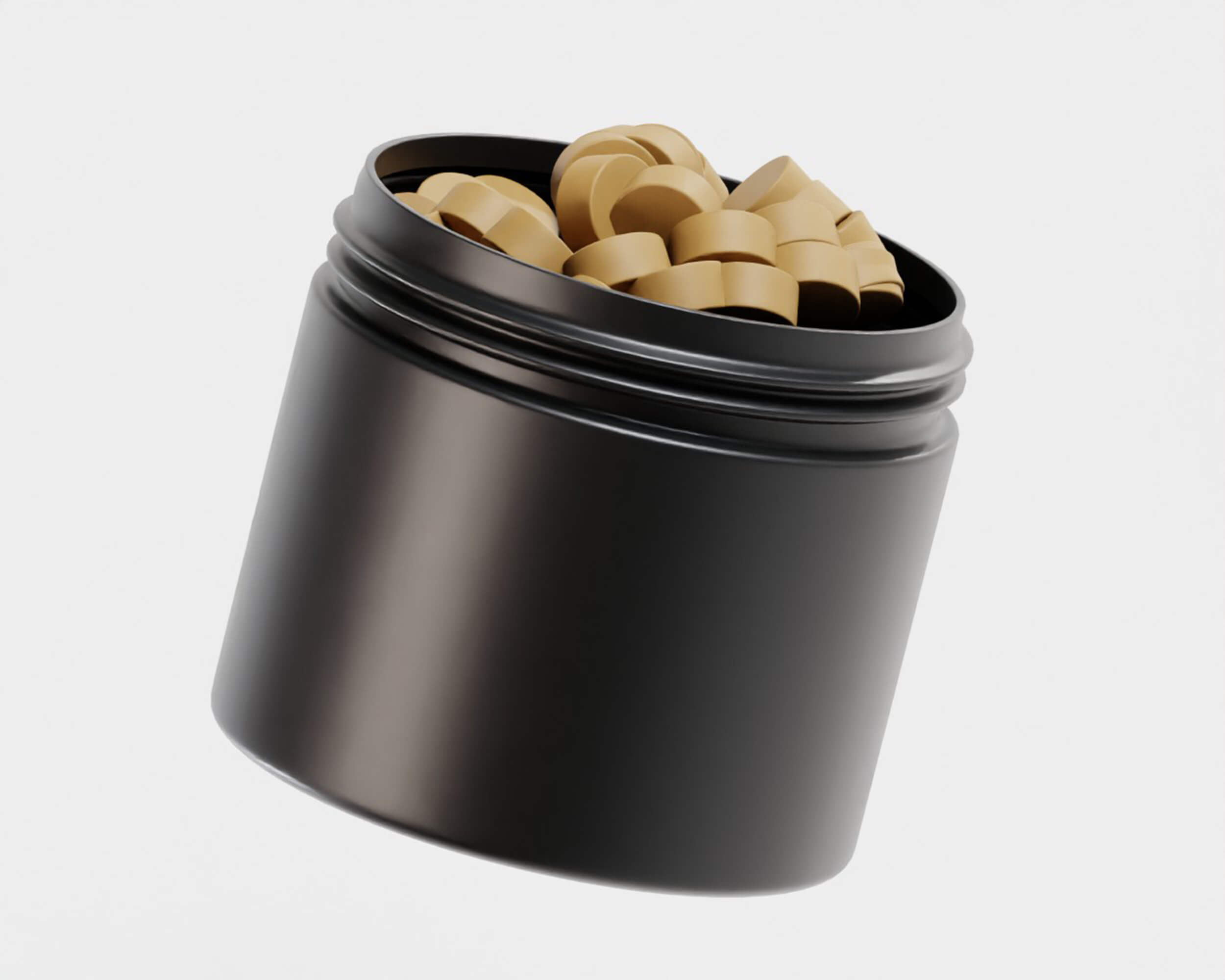 Dog Food Jar Pat Food - 3D Model by sdfffg