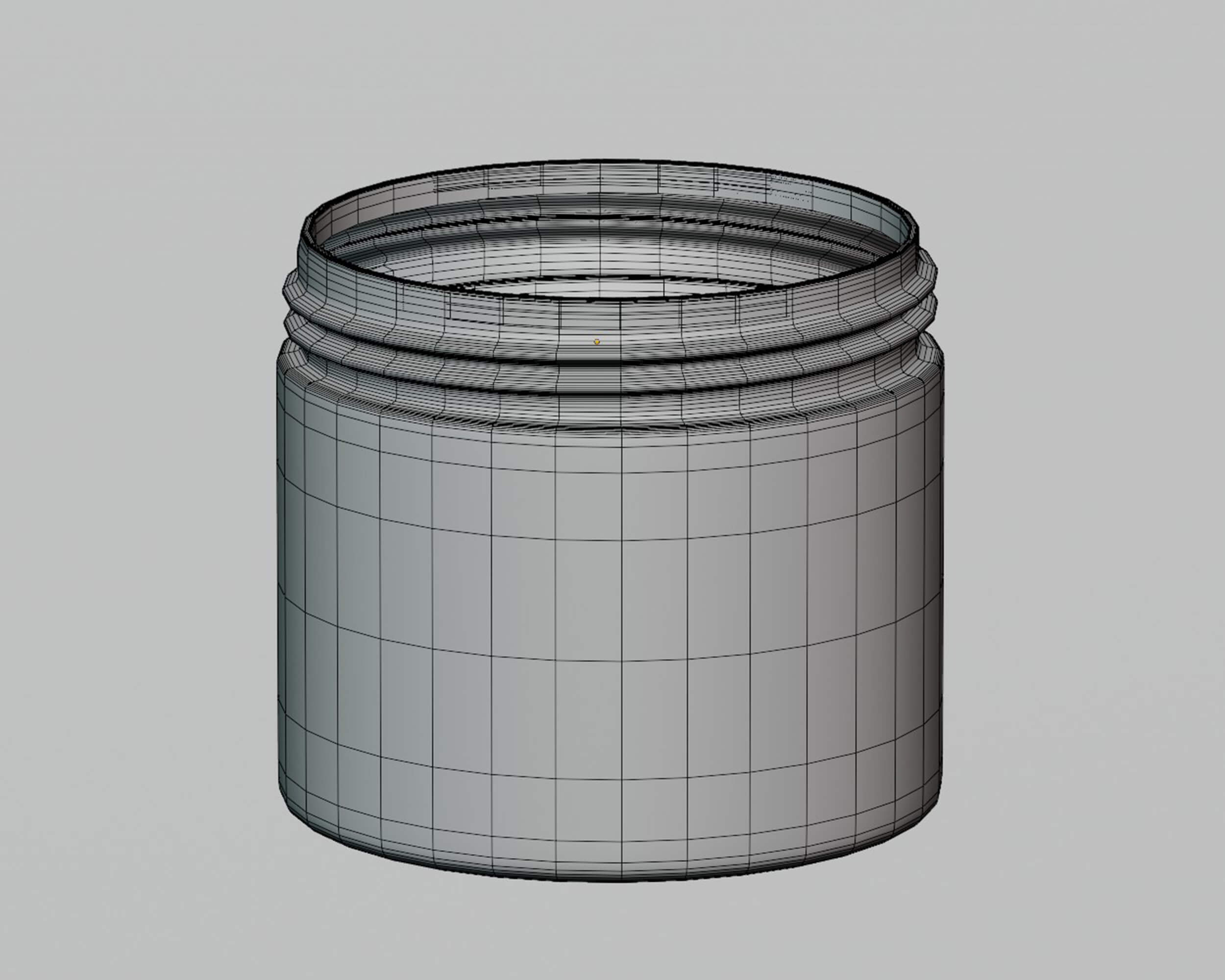 Dog Food Jar Pat Food - 3D Model by sdfffg