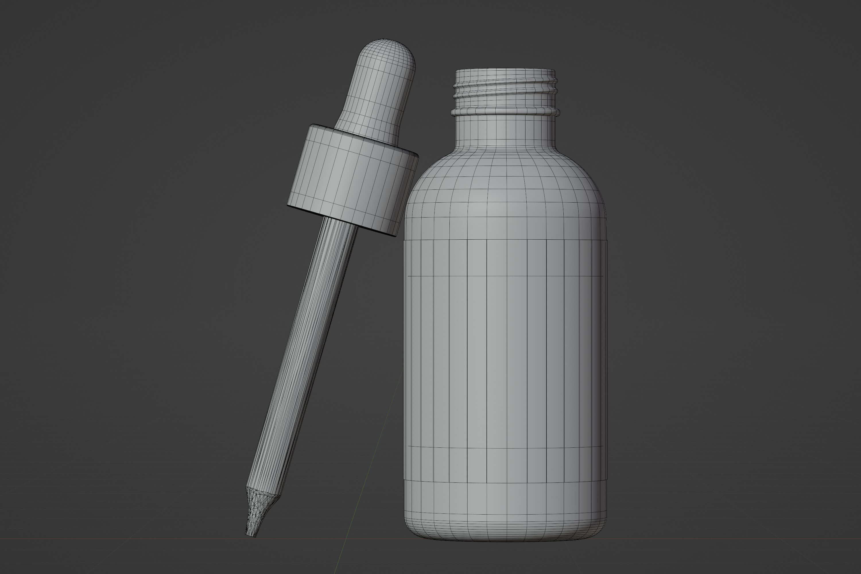 Dropper Bottle 02 - 3D Model by sdfffg