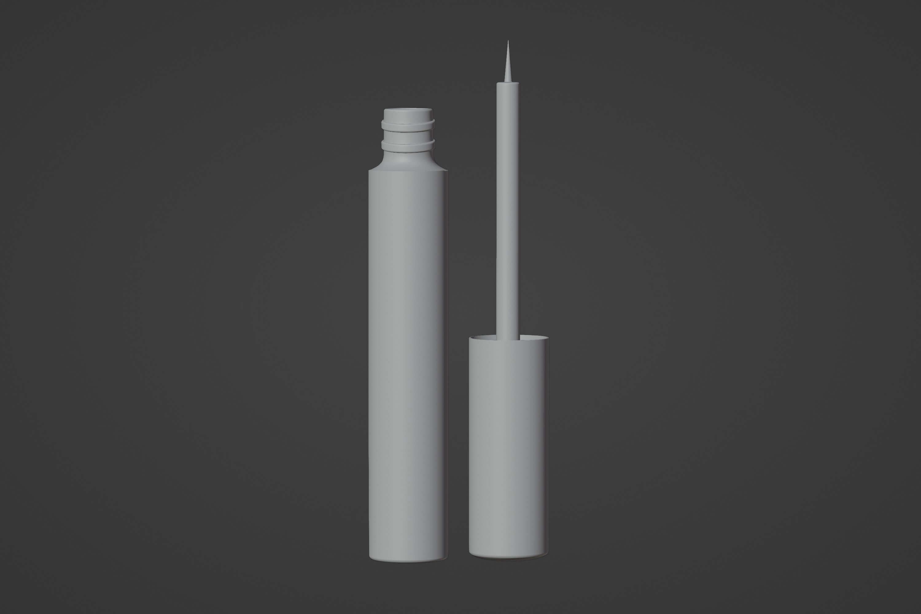 Eyelash with cap - 3D Model by sdfffg