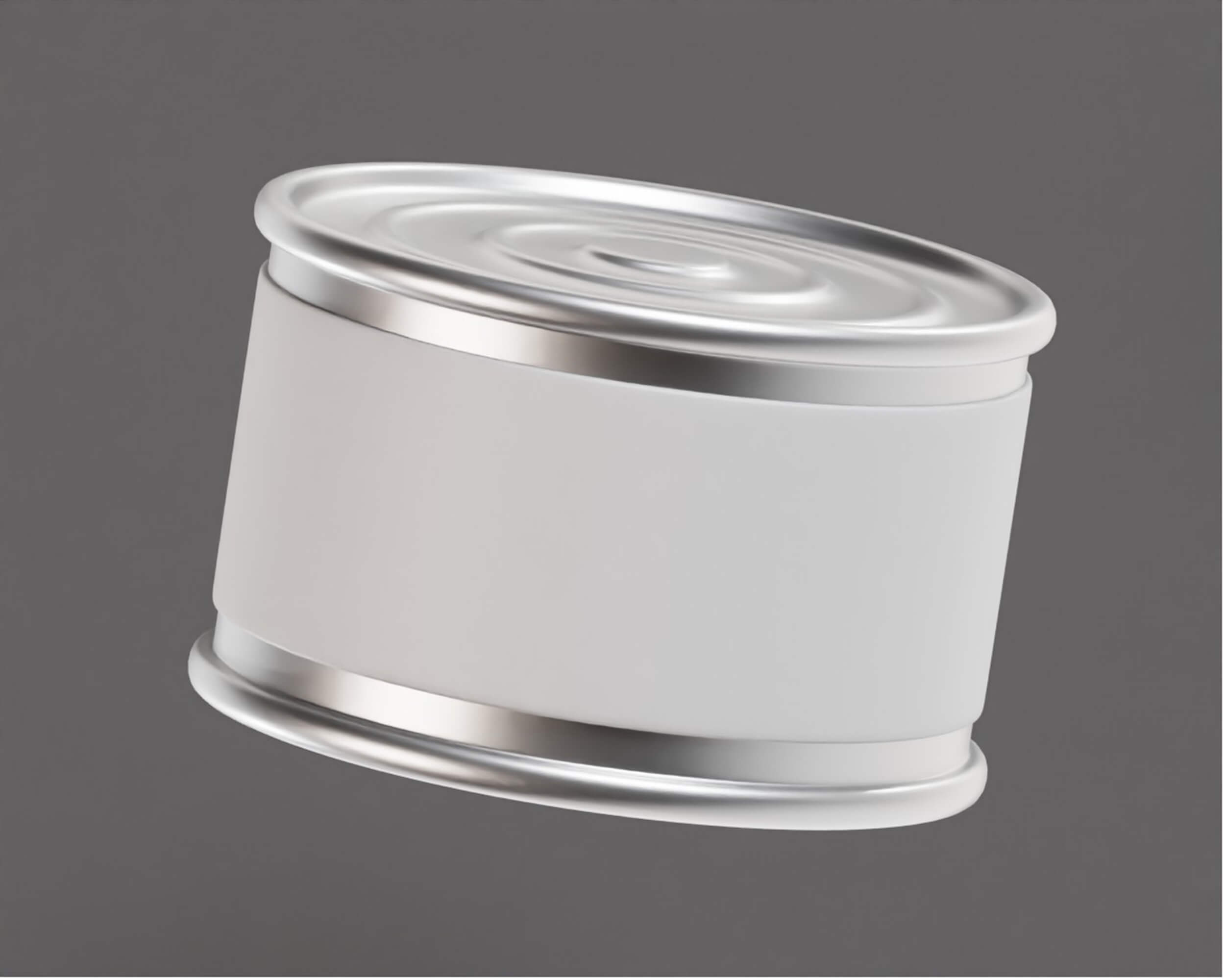 Food Can Metallic - 3D Model by sdfffg