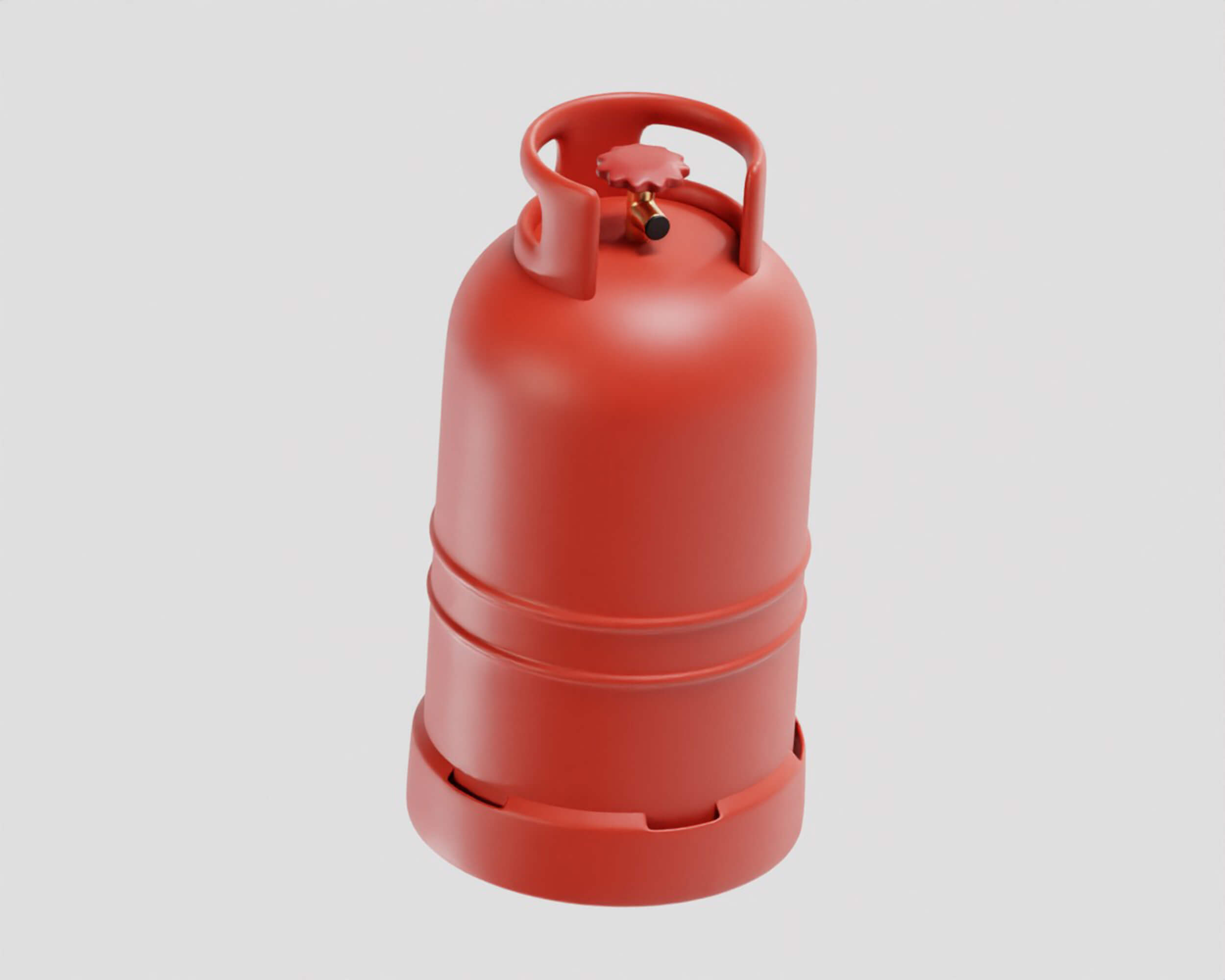 Gas Cylinder - 3D Model by sdfffg