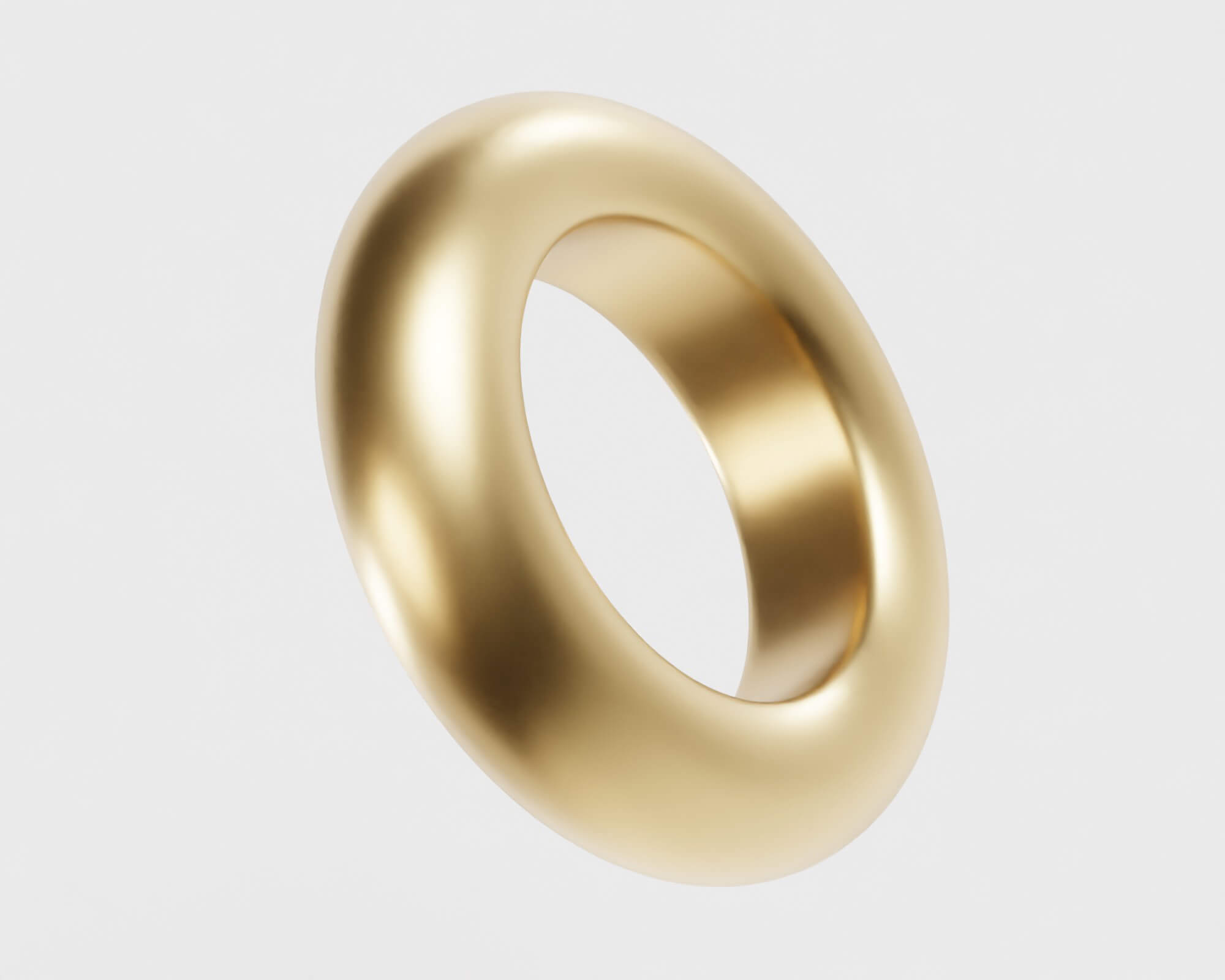 Gold Ring - 3D Model by sdfffg